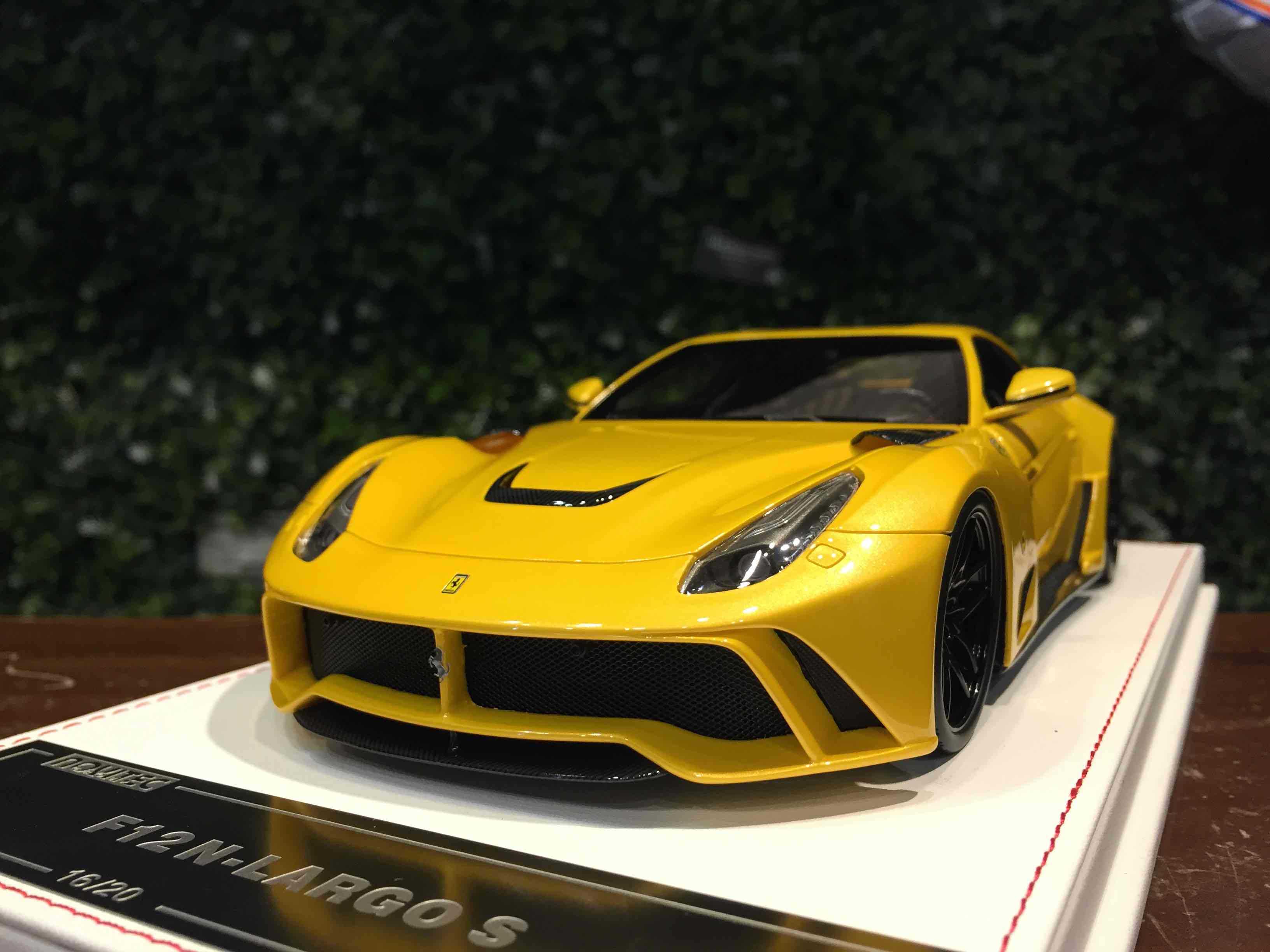 1/18 TE Novitec Ferrari F12 Giallo Modena【MGM】 - Max Gear Model 模型店 | 購物橘子