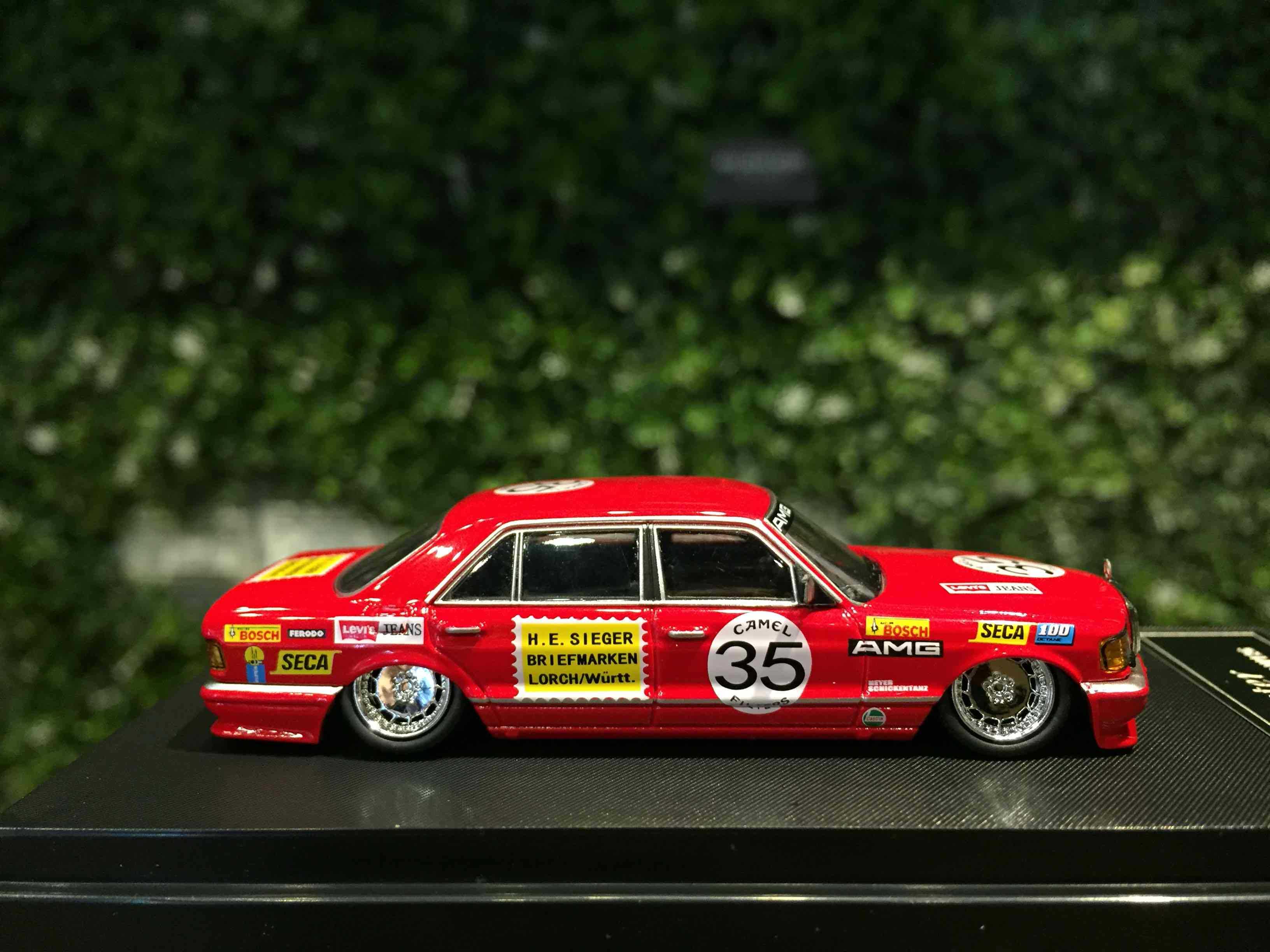 1/64 Master Mercedes-Benz 560 SEL (W126) Red Pig #35【MGM】 - Max Gear ...