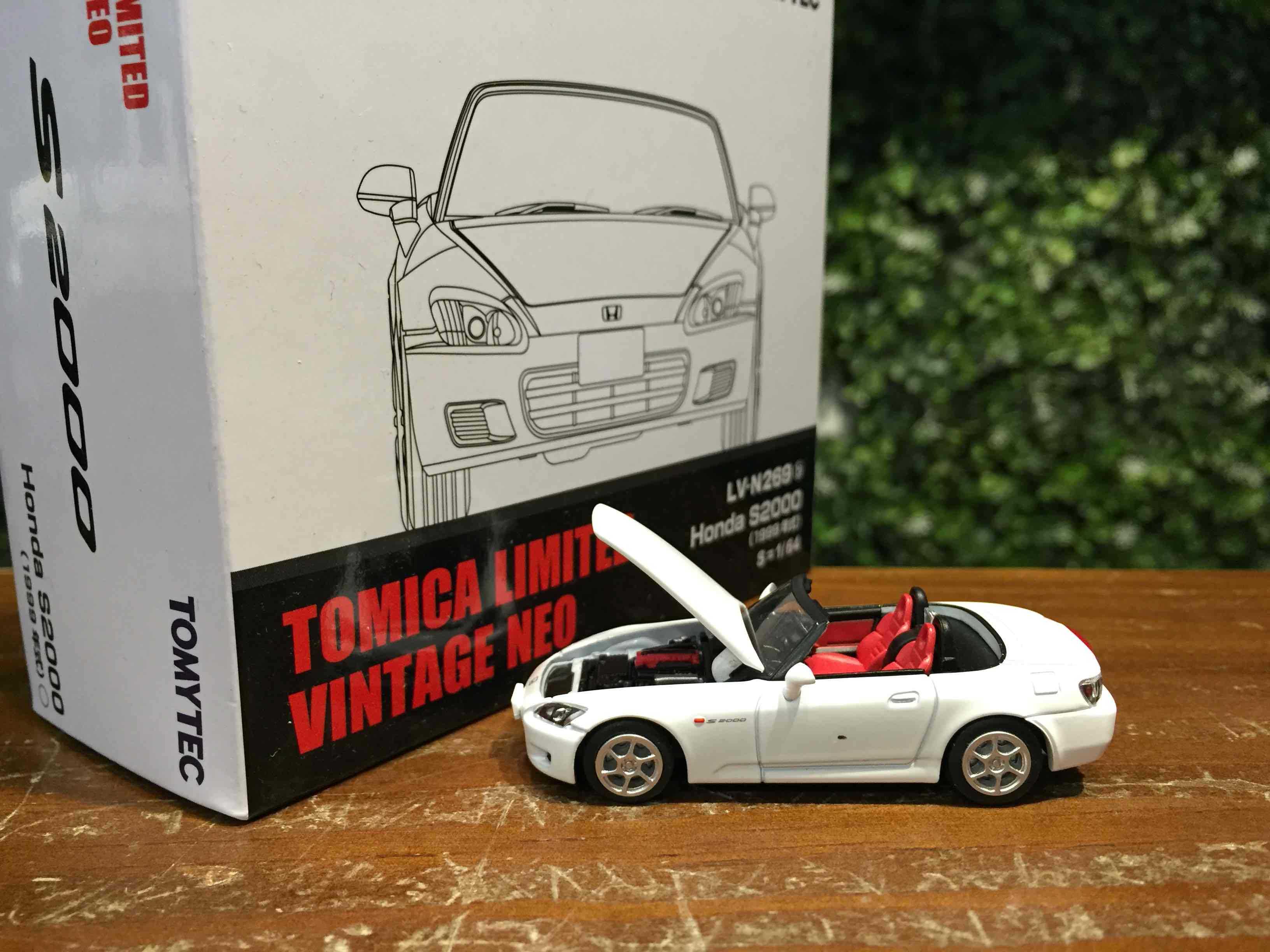 1/64 Tomica Honda S2000 1999 White LV-N269b【MGM】 - Max Gear Model 模型店 ...