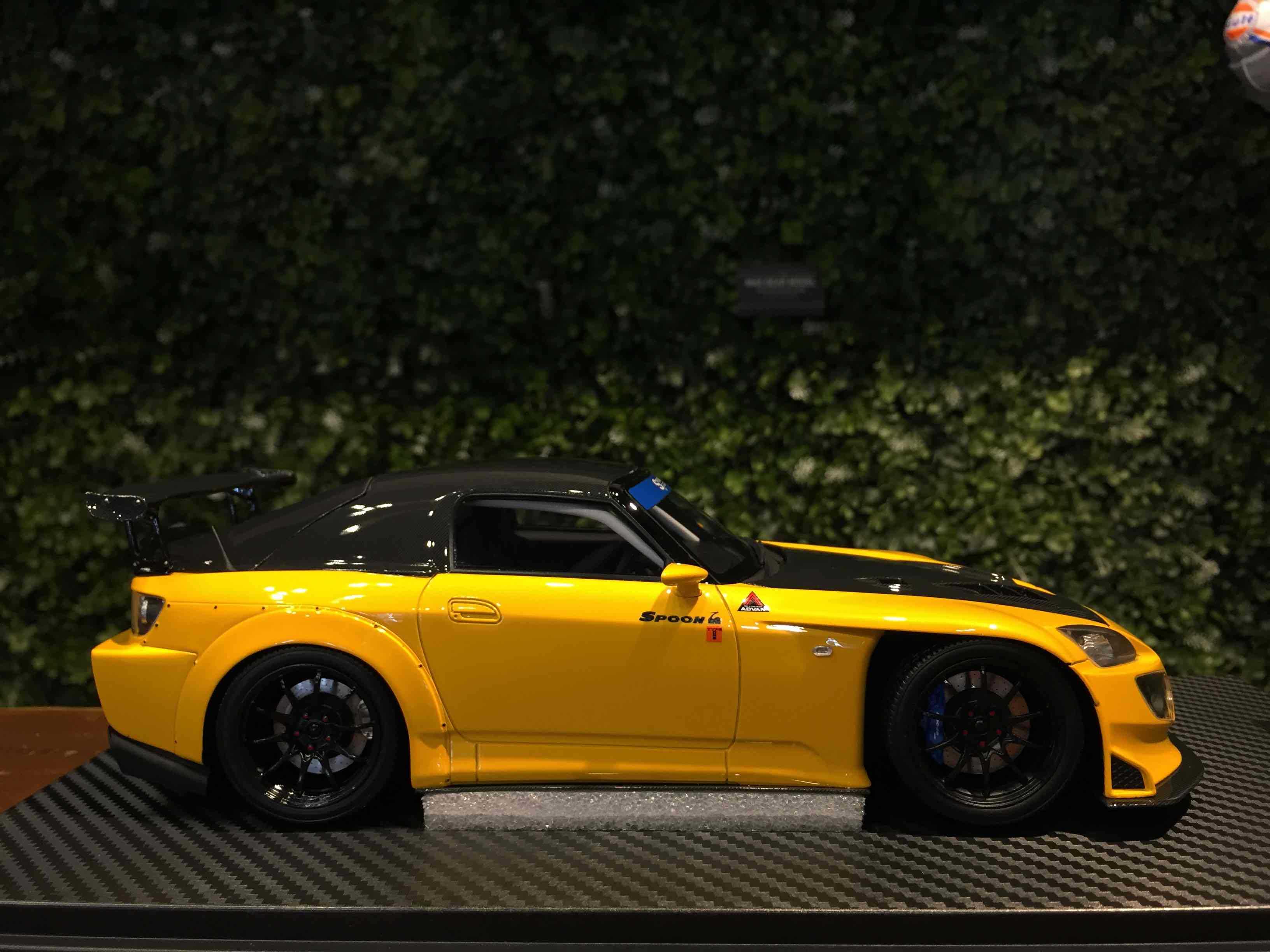 1/18 Onemodel Honda S2000 Spoon Street Ver. Yellow【MGM】 - Max Gear ...