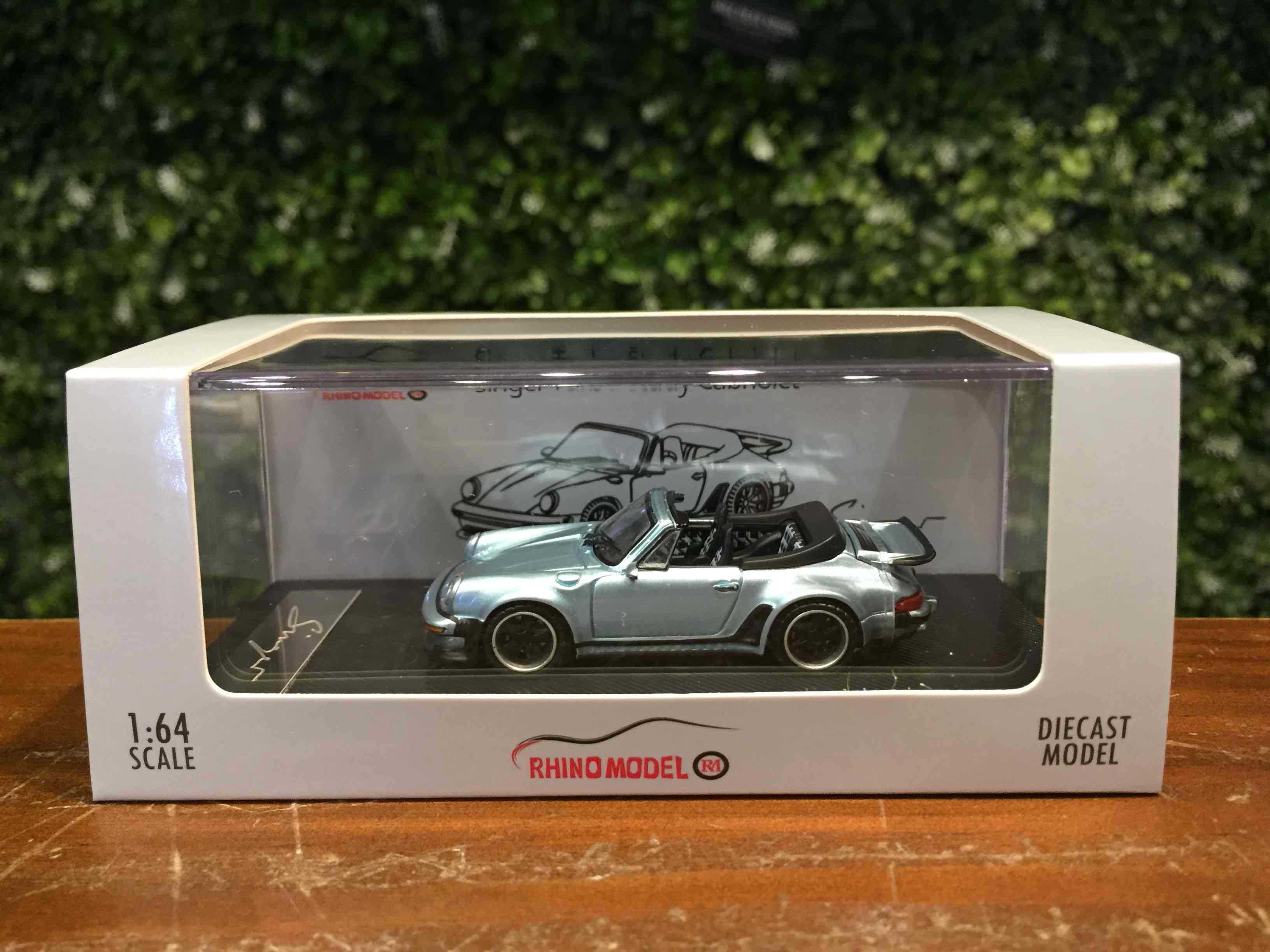 1/64 RhinoModel Singer Turbo Porsche 930 Convertible BL【MGM】 - Max Gear ...