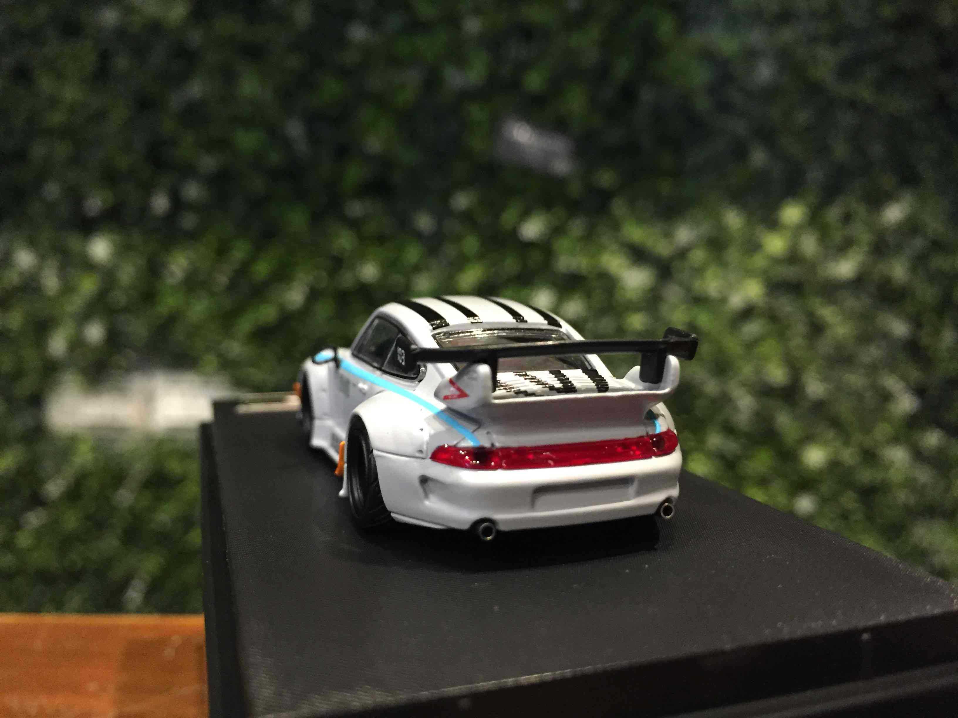 1/64 StarModel RWB Porsche 911 (993) Matte Grey【MGM】 - Max Gear Model ...