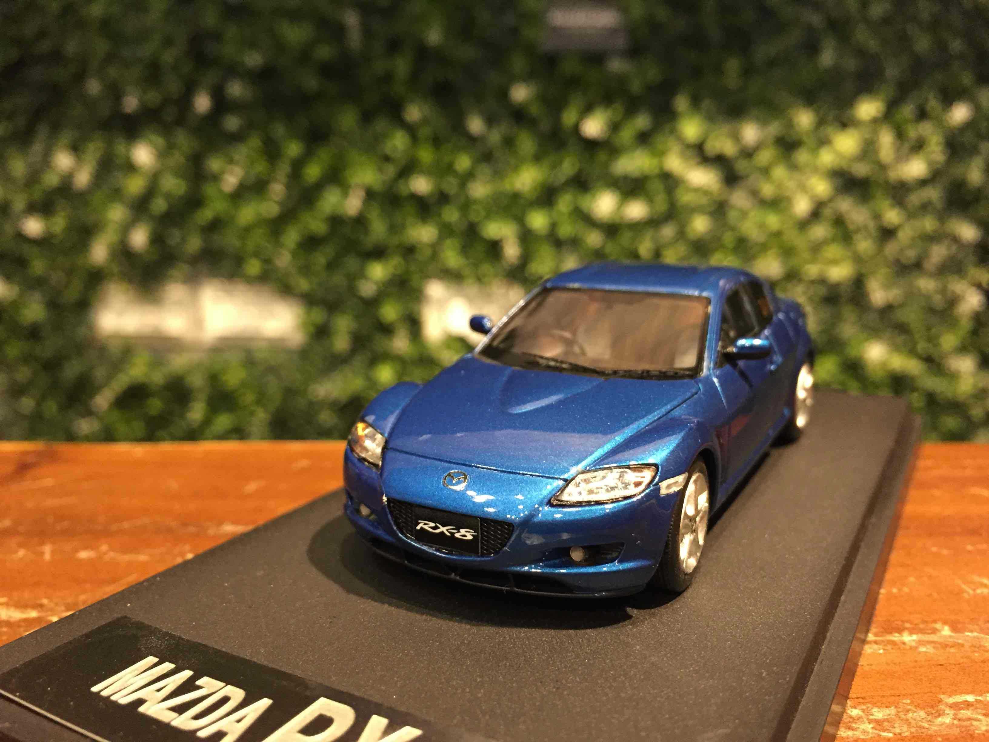 1/43 Mark43 Mazda RX-8 (SE3P) Blue Metallic PM4342BL【MGM】 - Max Gear Model 模型店 | 購物橘子