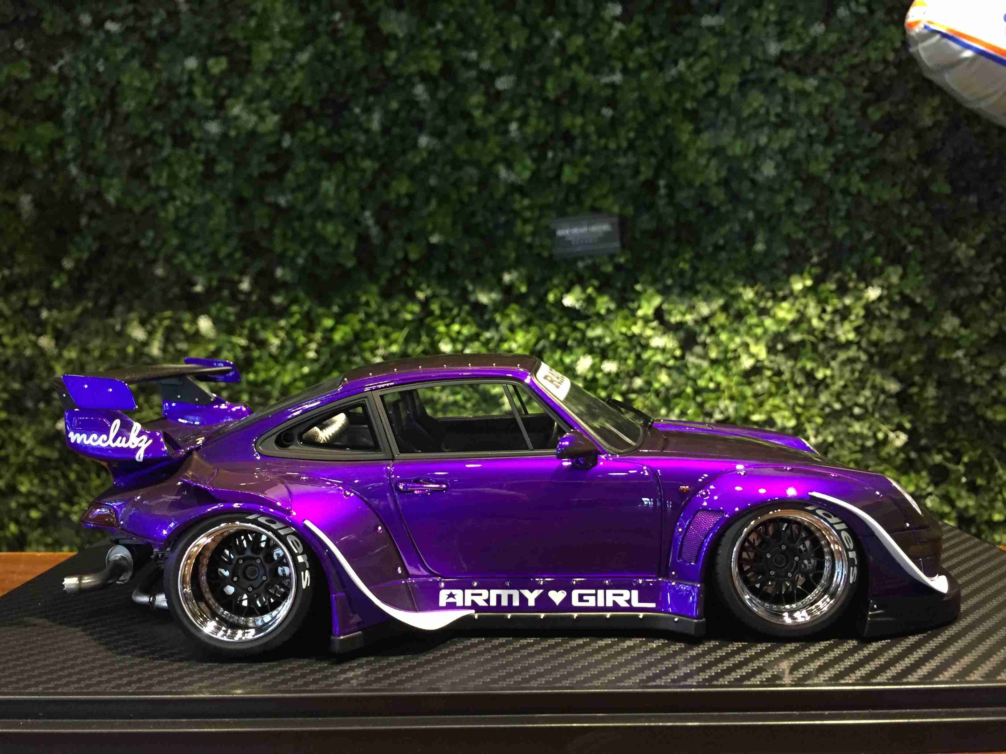 1/18 Ignition Model RWB Porsche 993 Purple MET IG1962【MGM】 - Max Gear ...