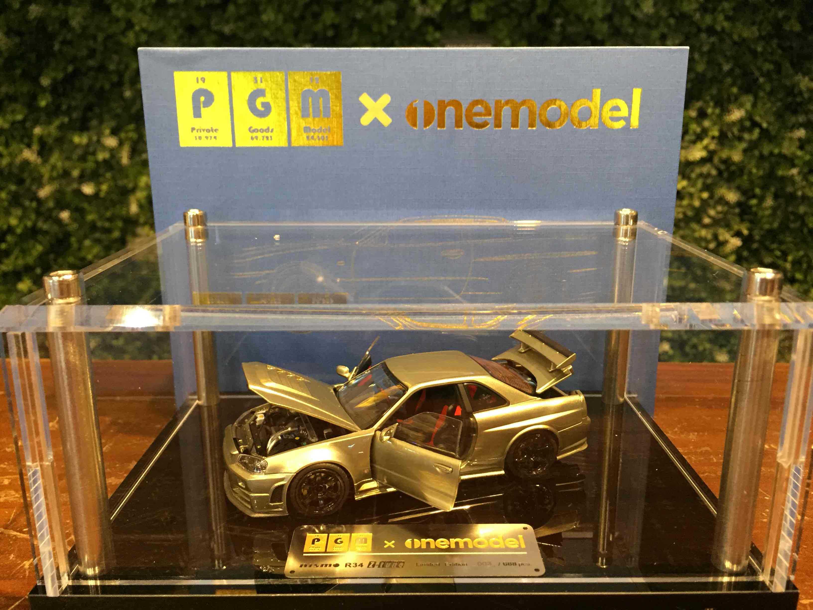 1/43 PGM Nissan Skyline GT-R R34 Nismo Z-tune PGM430103【MGM】 - Max Gear ...