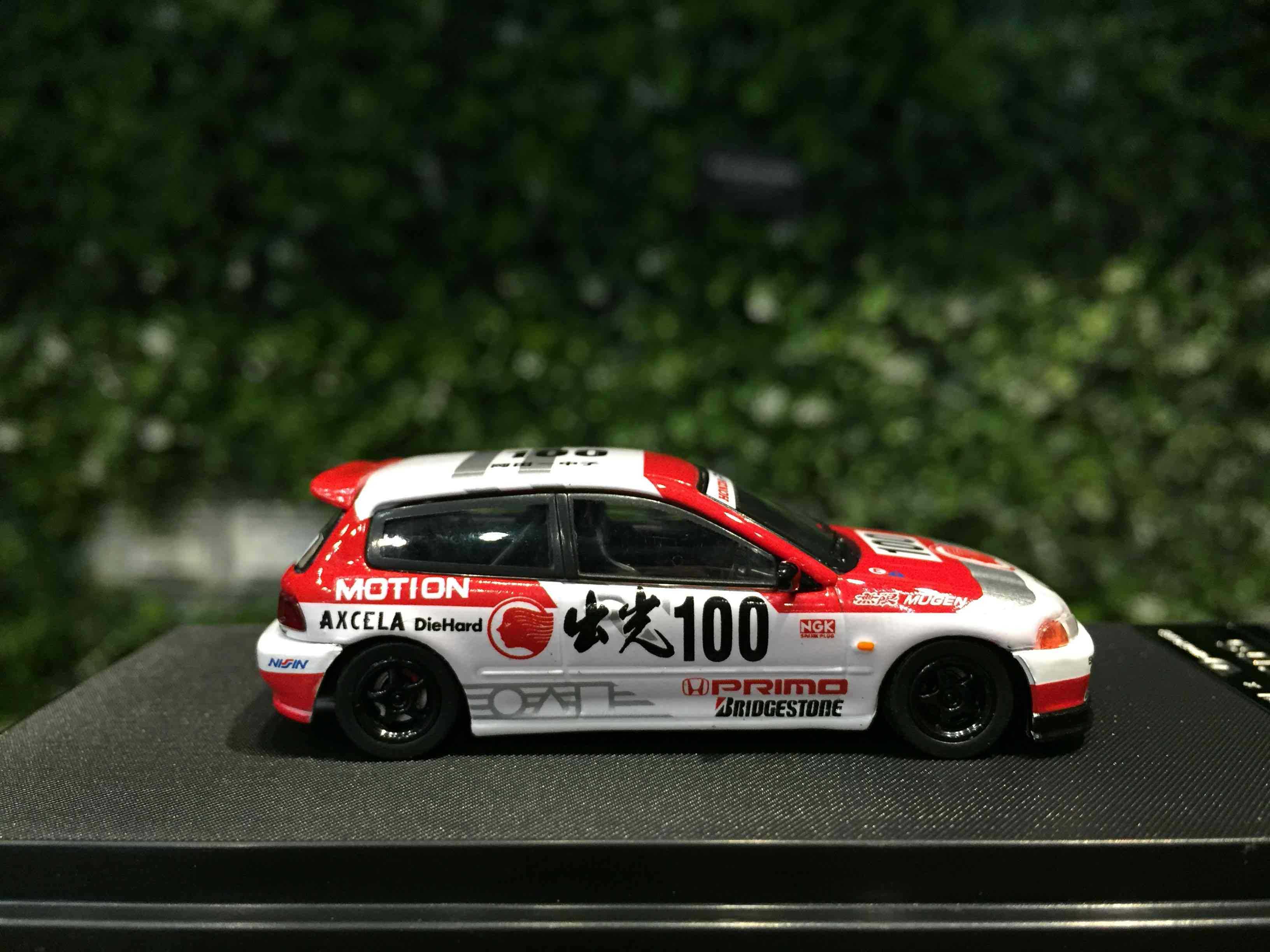 1/64 StreetWeapon Honda Civic (EG6) 出光 Idemitsu #100【MGM】 - Max Gear Model 模型店 | 購物橘子