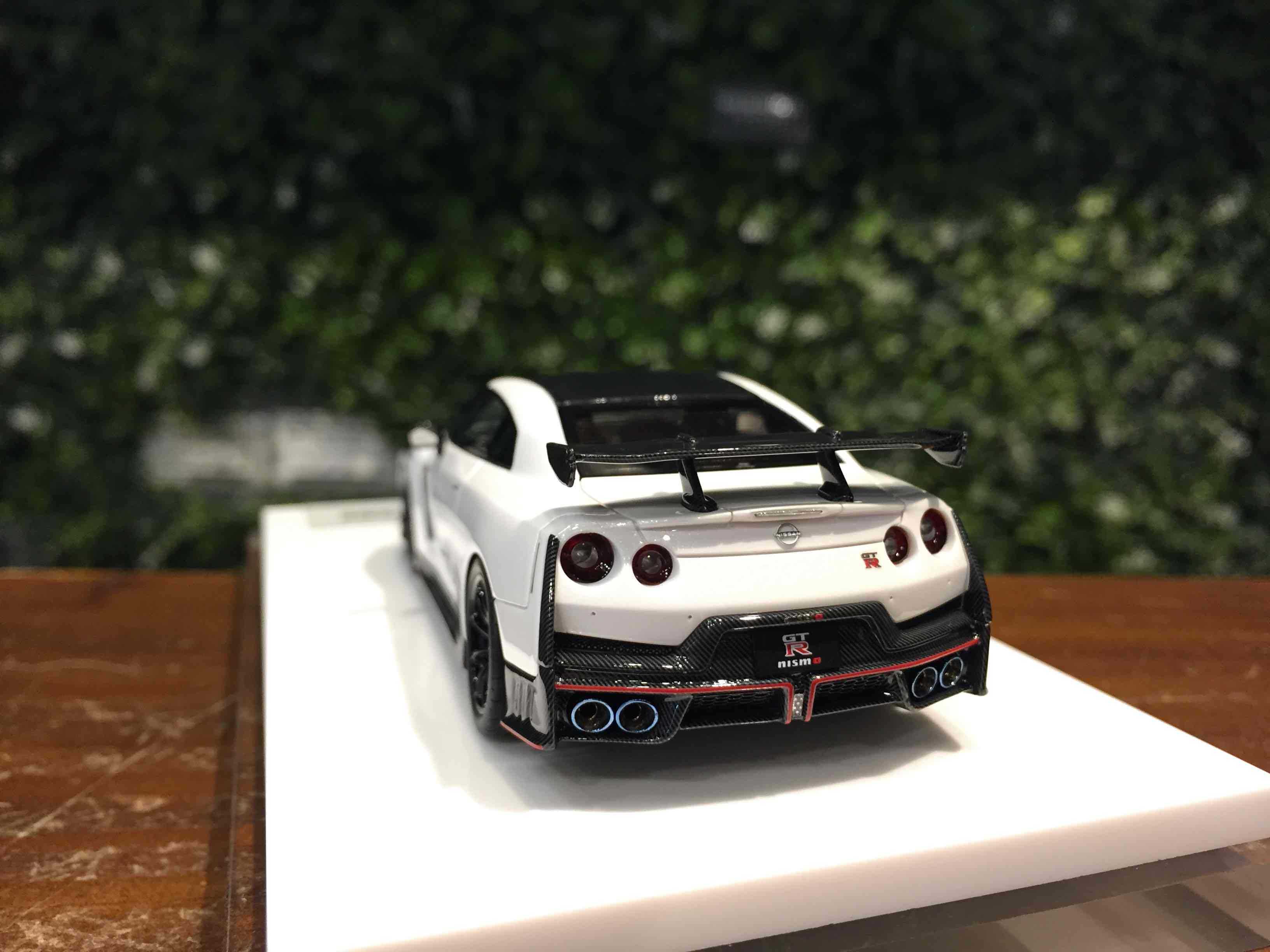 1/43 MakeUp Nissan GT-R R35 NISMO 2024 White EM685B【MGM】 - Max Gear ...