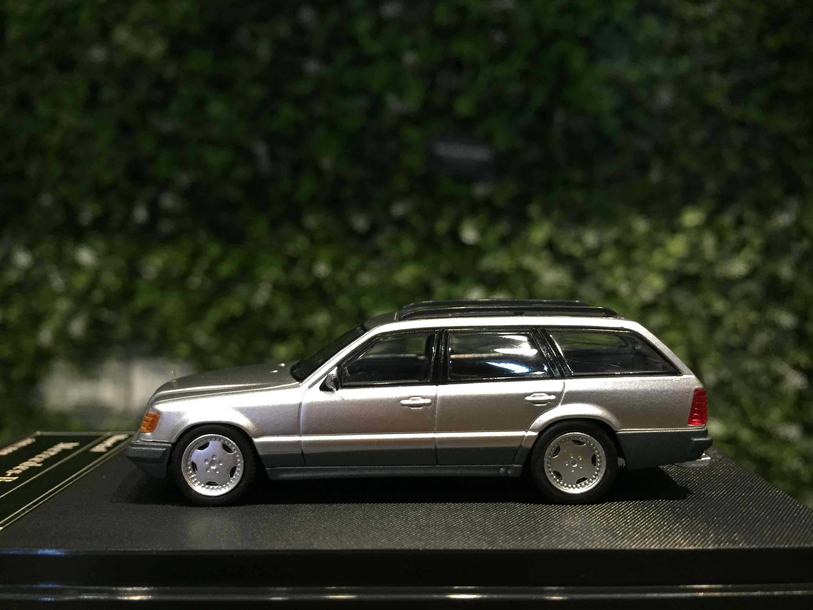 1/64 Mortal Mercedes-Benz E-Class (S124) Wagon Silver【MGM】 - Max Gear ...