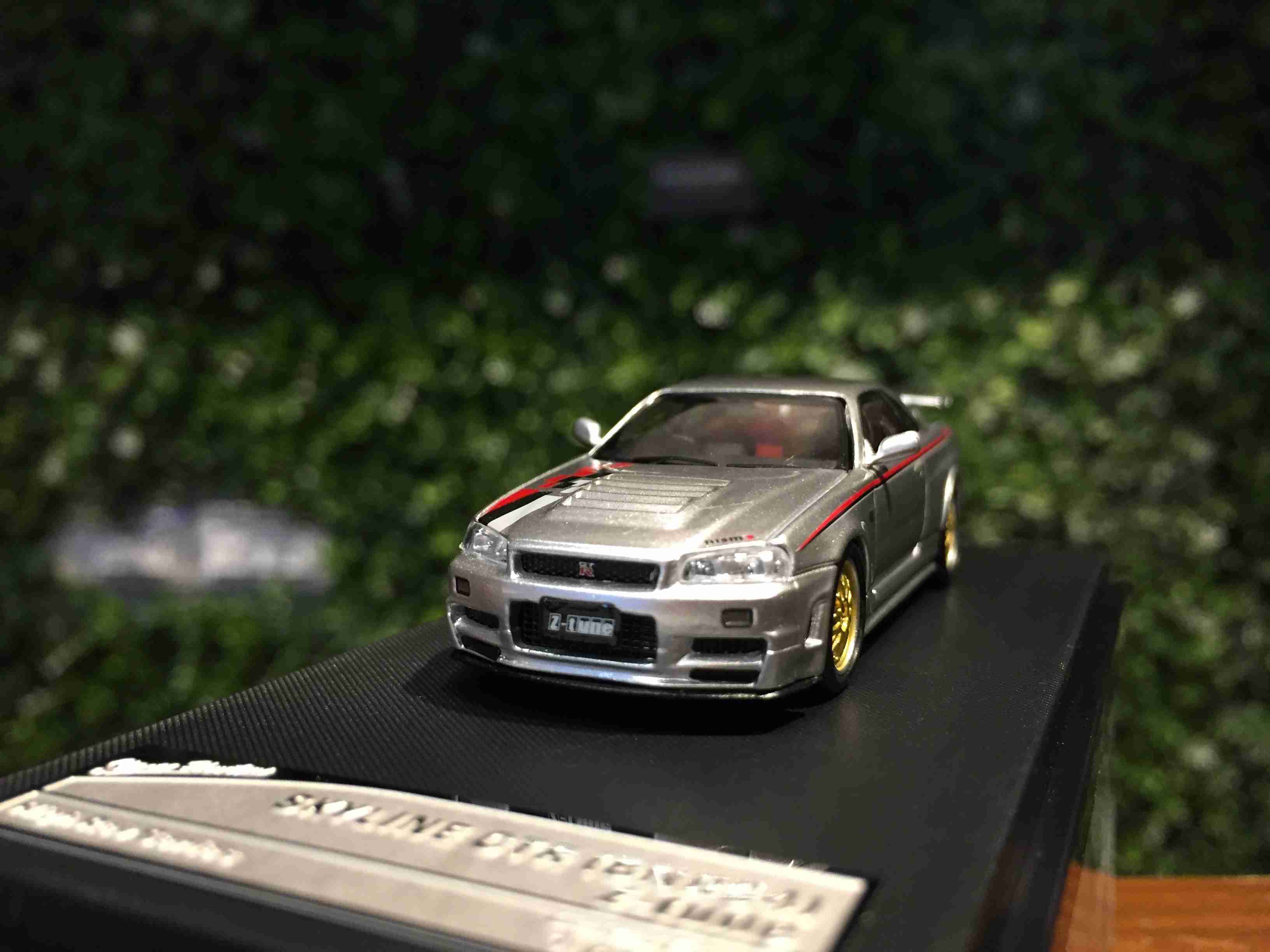 1/64 StanceHunter Nissan Skyline GTR (R34) Nismo Silver【MGM】 - Max Gear ...