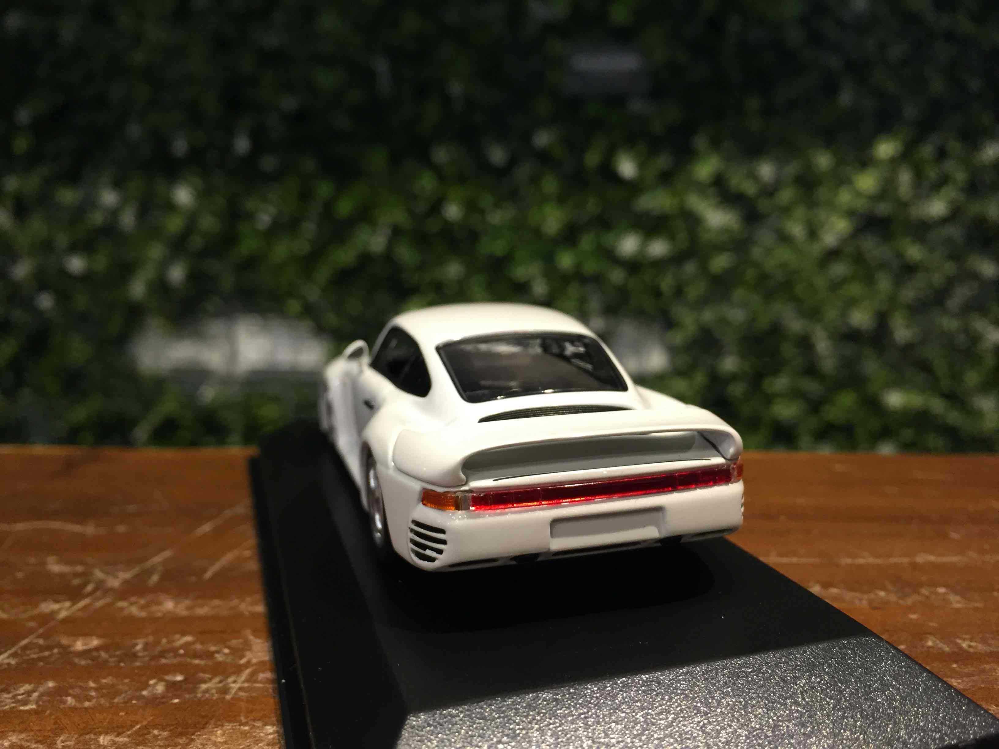 1/43 Minichamps Porsche 959 1987 White 940062521【MGM】 - Max Gear Model 模型店 | 購物橘子