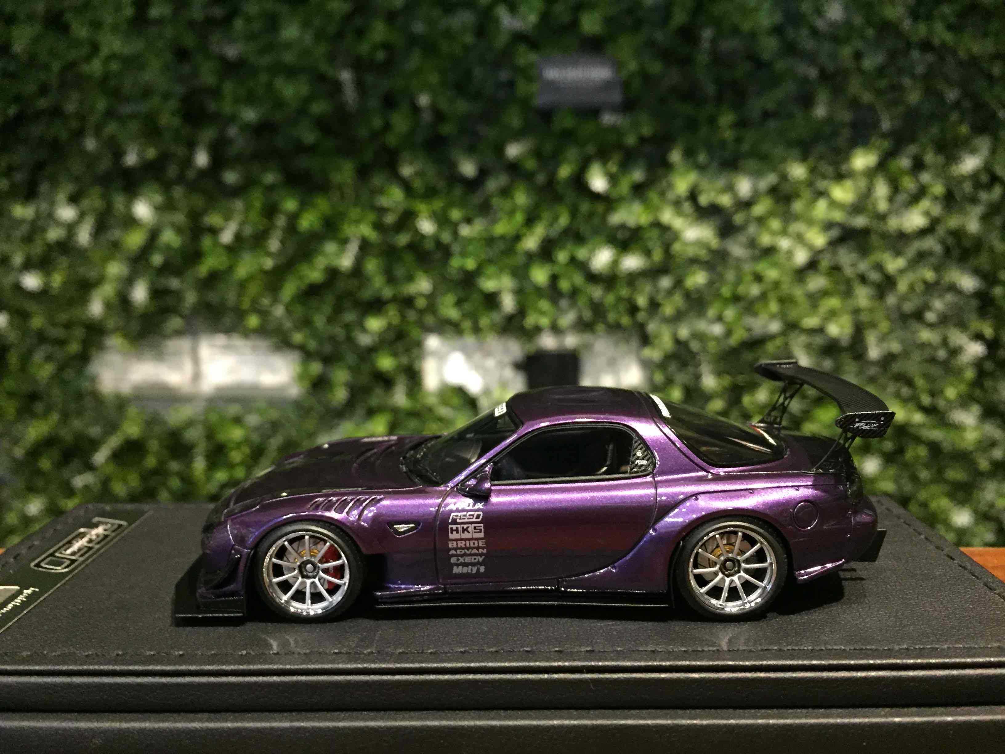 1/43 Ignition FEED Afflux GT3 RX7 (FD3S) Purple IG3023【MGM】 - Max Gear ...