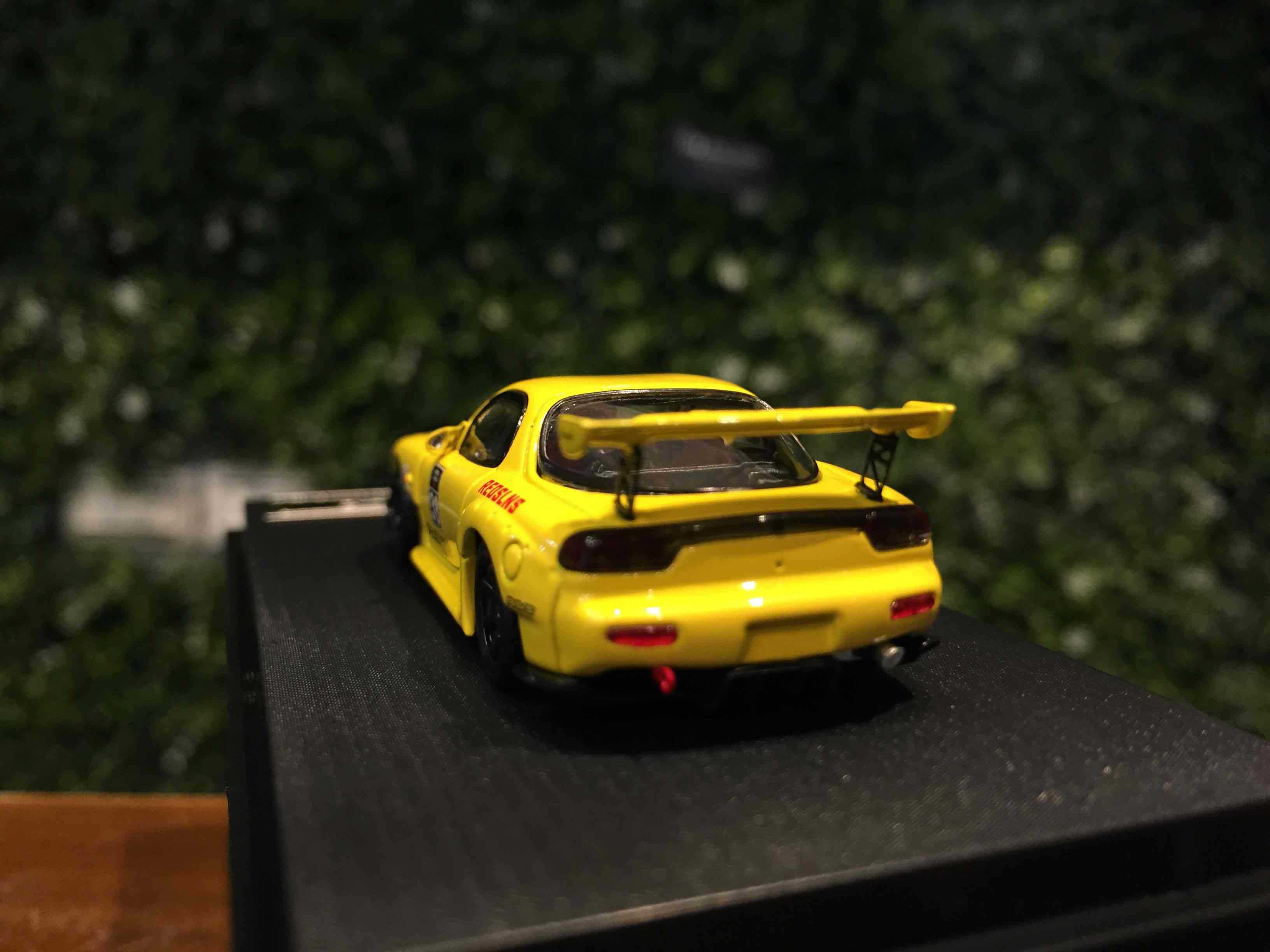 1/64 BSC Mazda RX-7 (FD3S) RE Amemiya Yellow【MGM】 - Max Gear Model 模型店 | 購物橘子