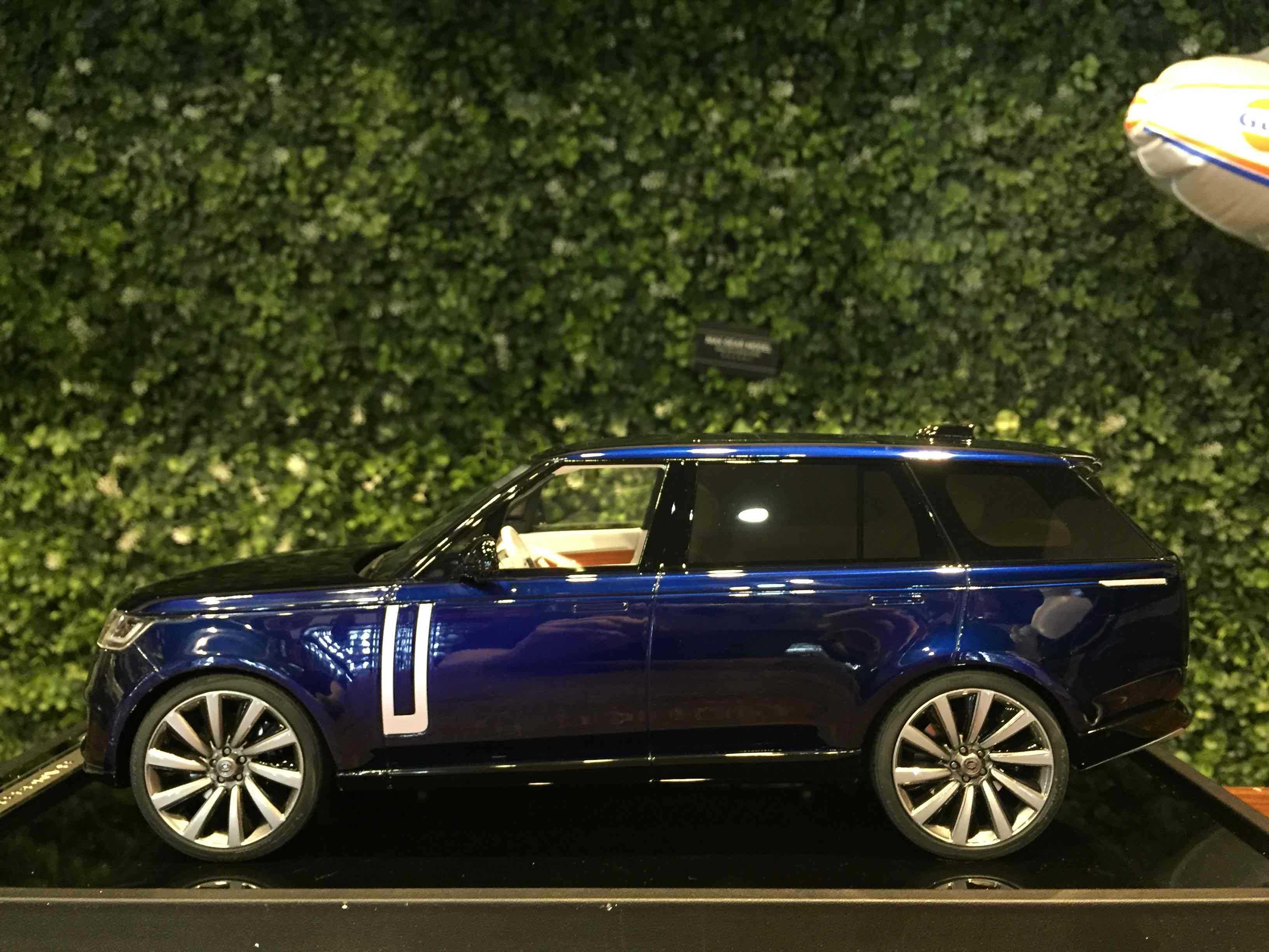 1/18 Motorhelix Range Rover Autobiography Blue MH026CB【MGM】 - Max Gear ...