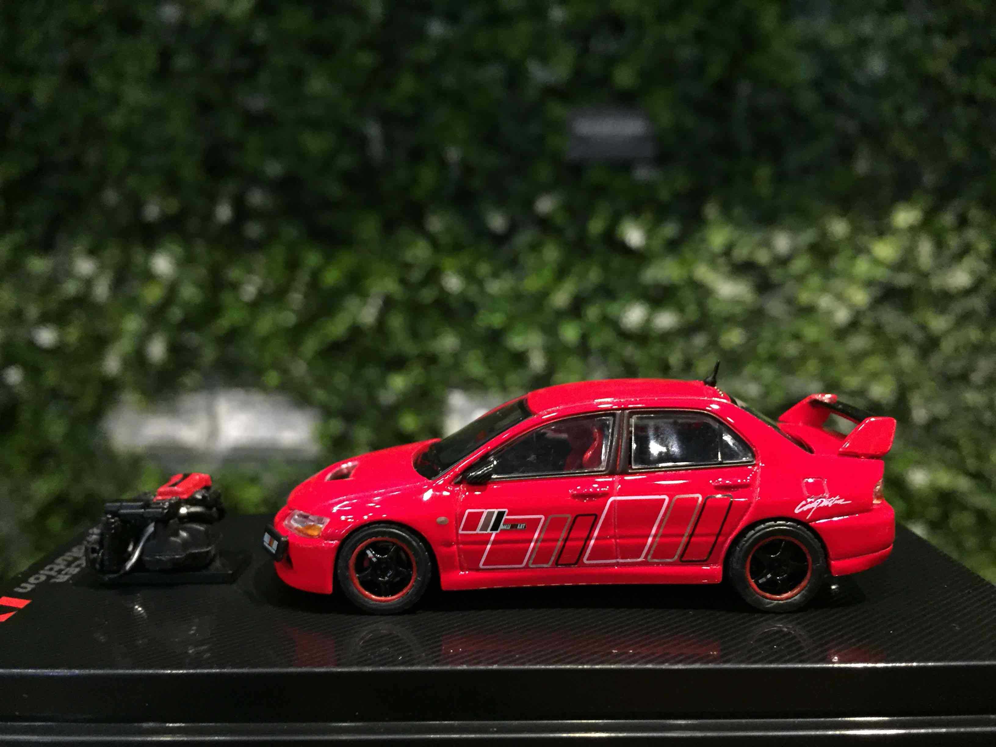 1/64 CM-Model Mitsubishi Lancer EVO IX Red CM64EVOIX34【MGM】 - Max Gear ...