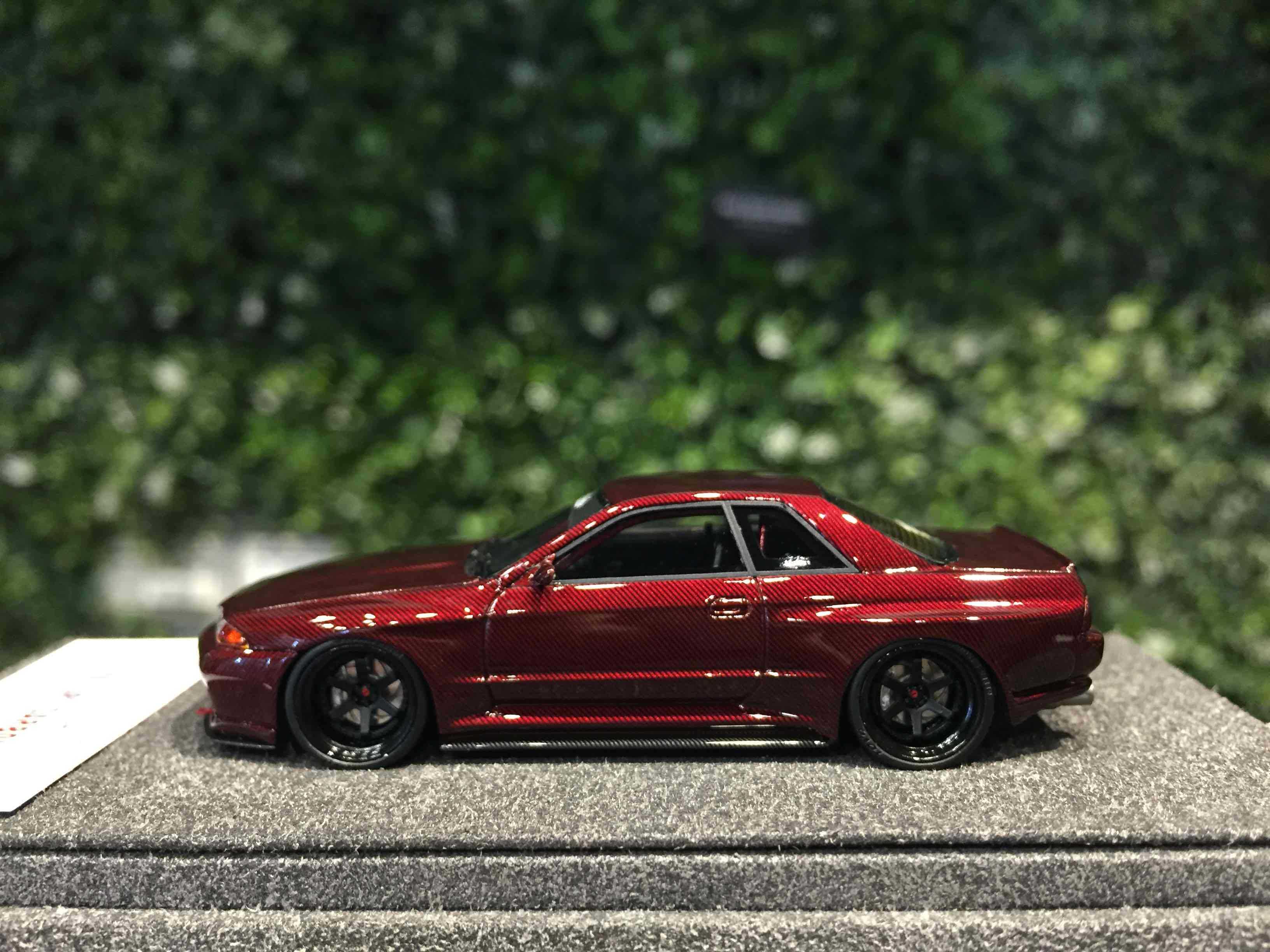 1/64 技研 Garage Active GT-R (R32) Carbon Red ZTL001B【MGM】 - Max Gear ...