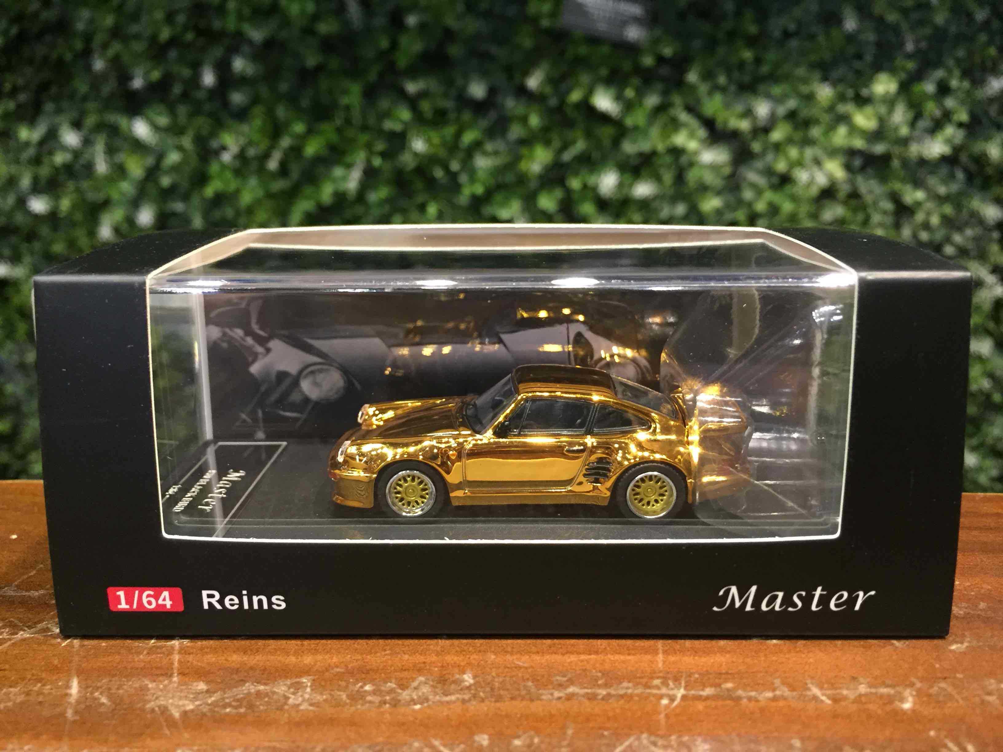 1/64 Master Porsche 911 (930) Turbo Chrome Gold【MGM】 - Max Gear Model ...
