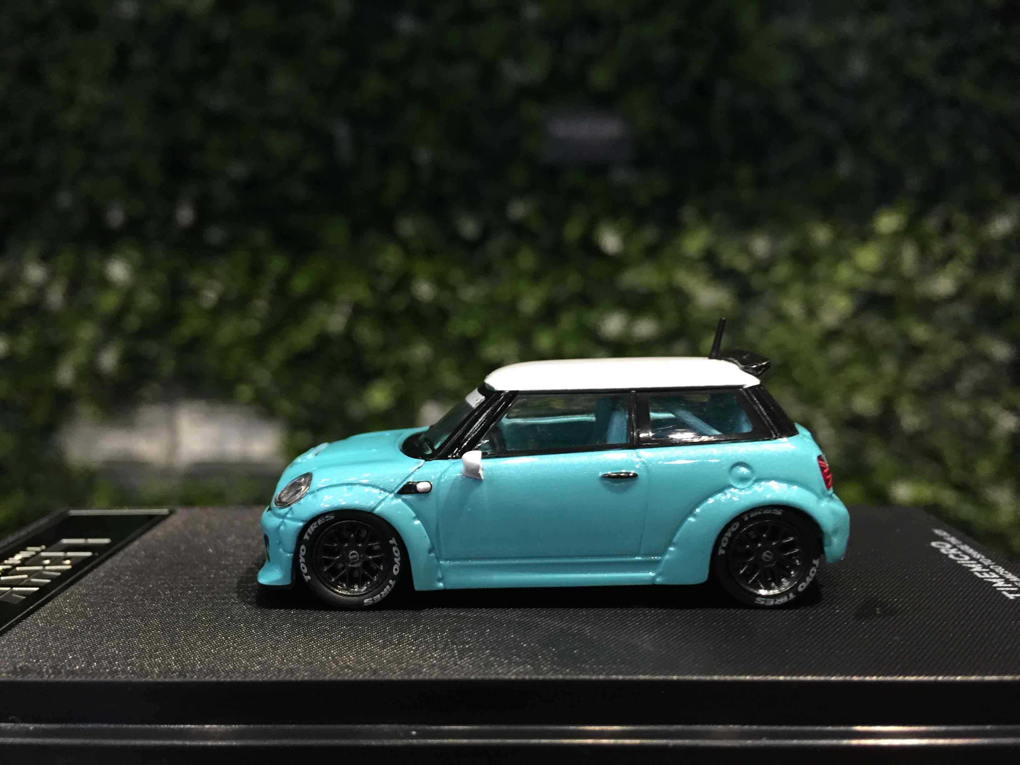1/64 TimeModel LBWK Mini Cooper Tiffany Blue TM643615【MGM】 - Max Gear ...