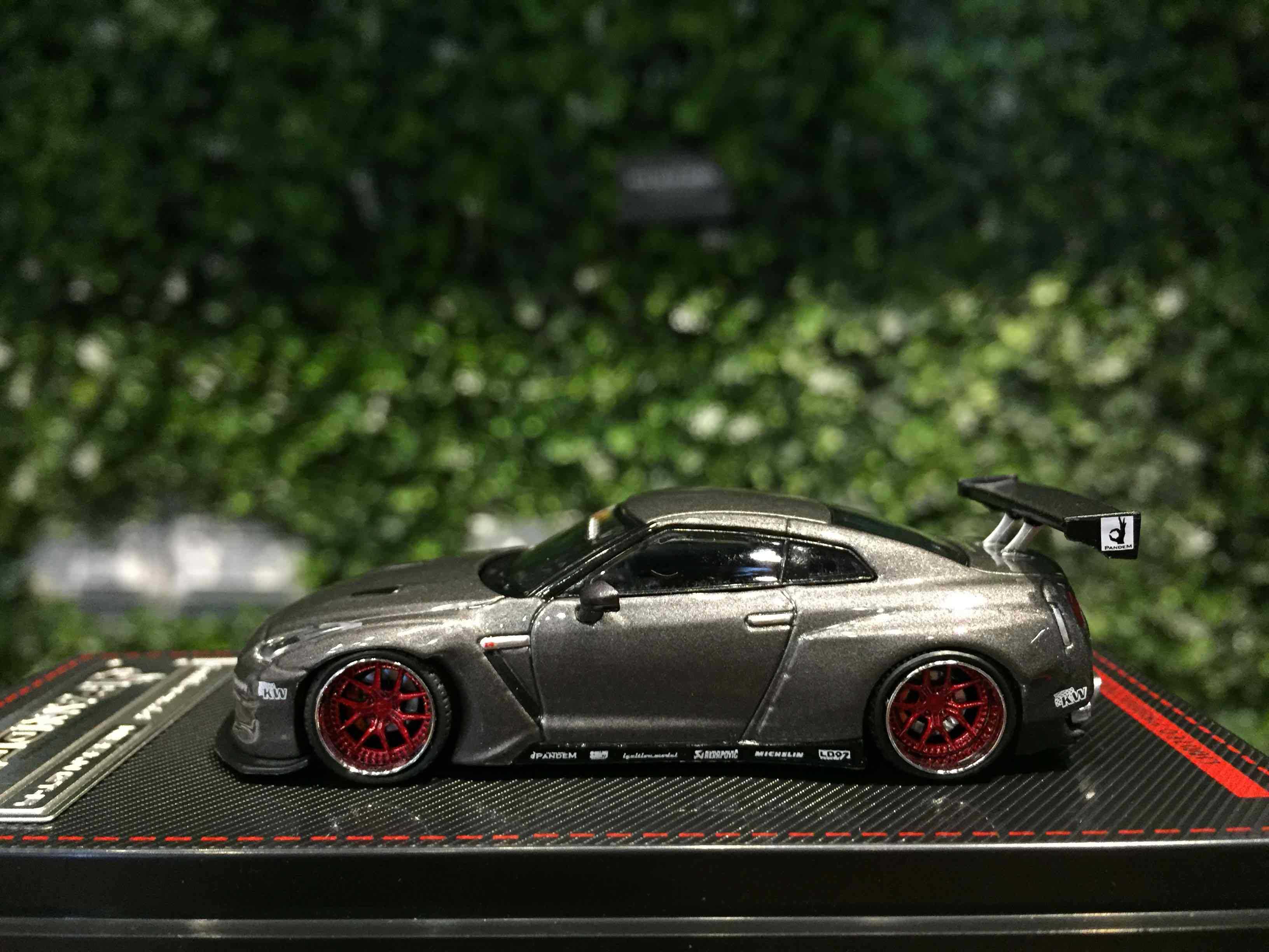 1/64 Ignition Pandem Nissan GT-R (R35) Gun Met IG2796【MGM】 - Max Gear ...