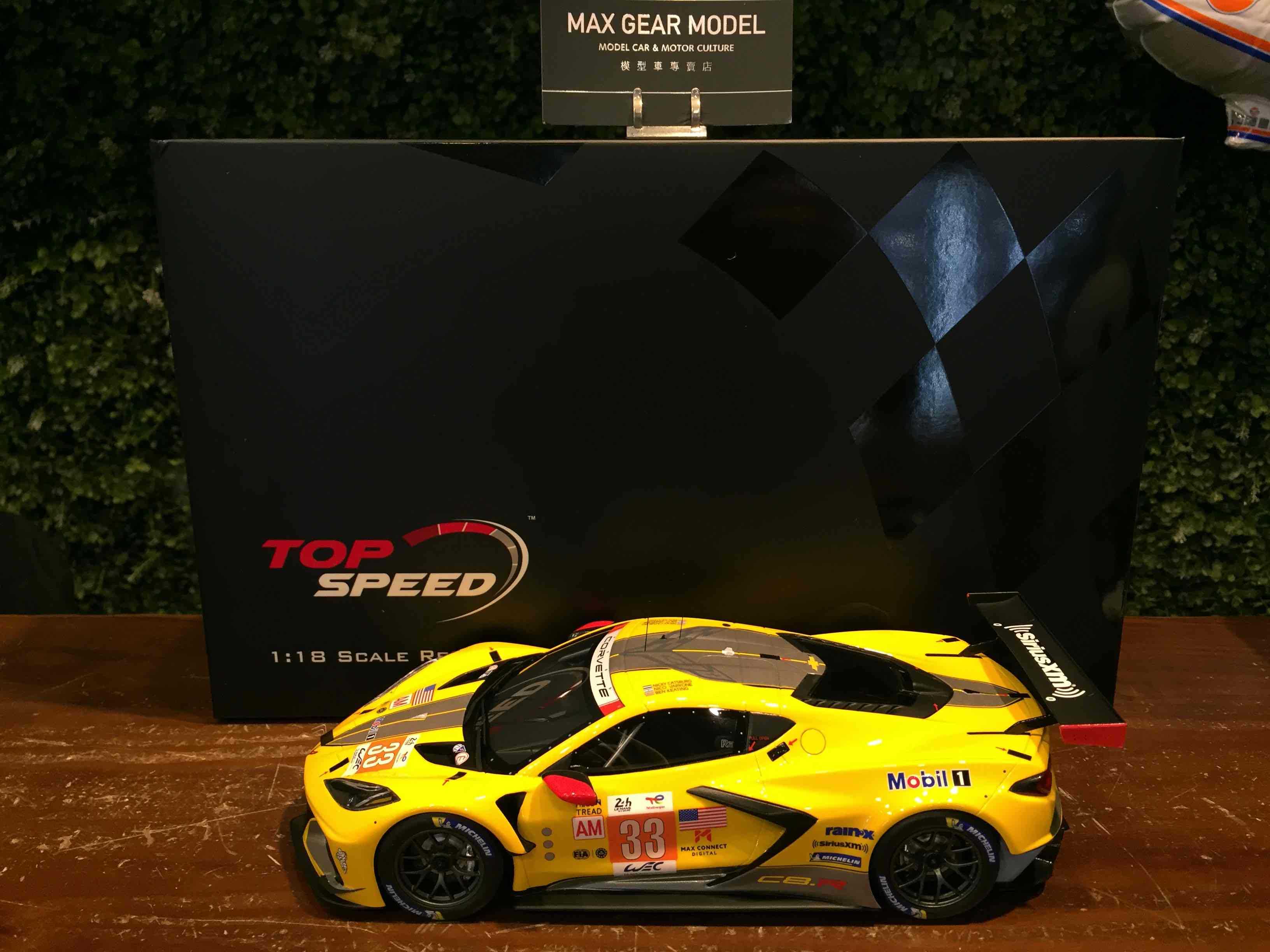 1/18 TopSpeed Chevrolet Corvette C8R Winner 2023 TS0522【MGM】 - Max Gear Model 模型店 | 購物橘子