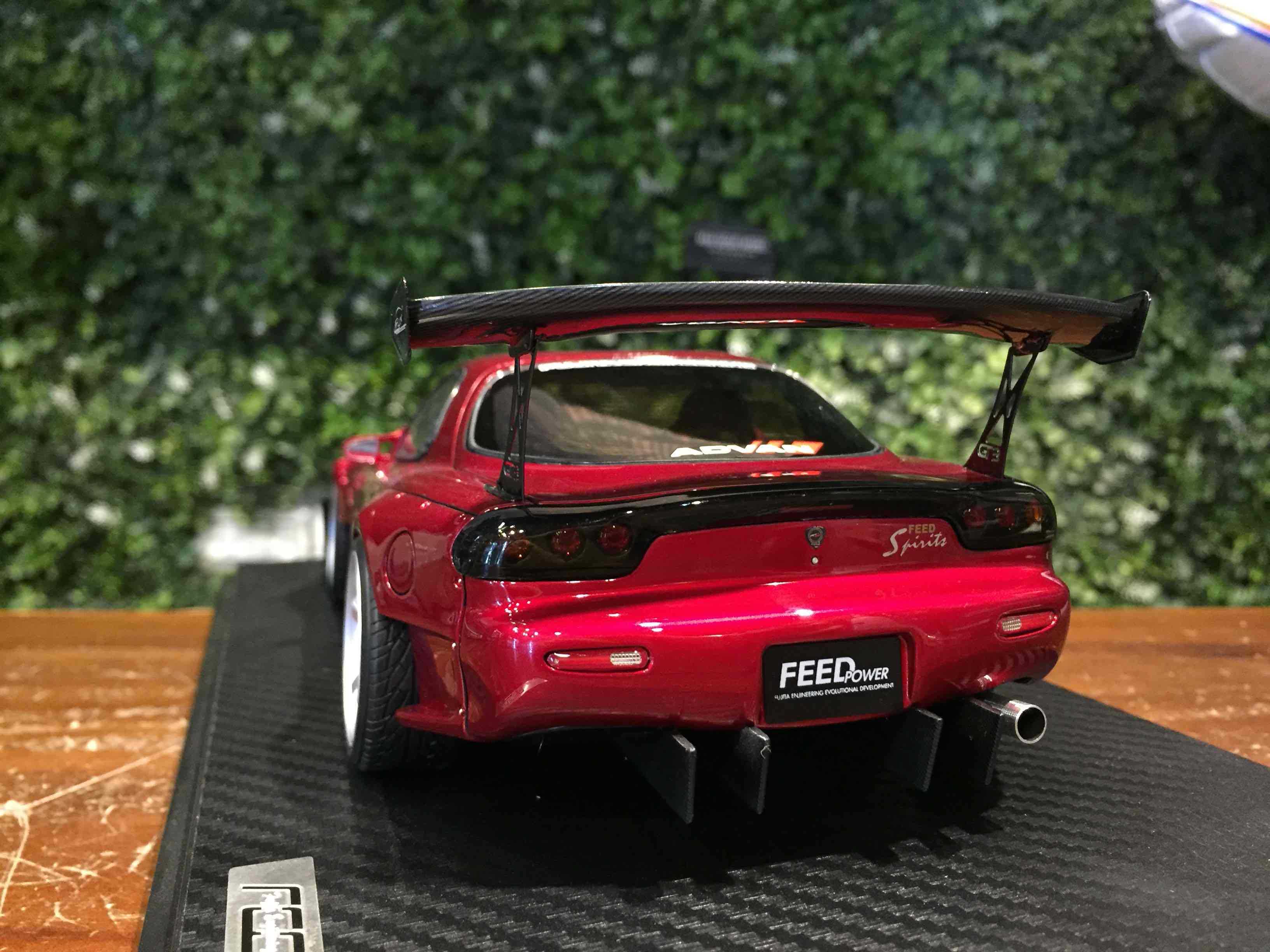 1/18 Ignition FEED Afflux GT3 RX-7 (FD3S) Red IG2961【MGM】 - Max Gear Model 模型店-線上購物| 有閑購物
