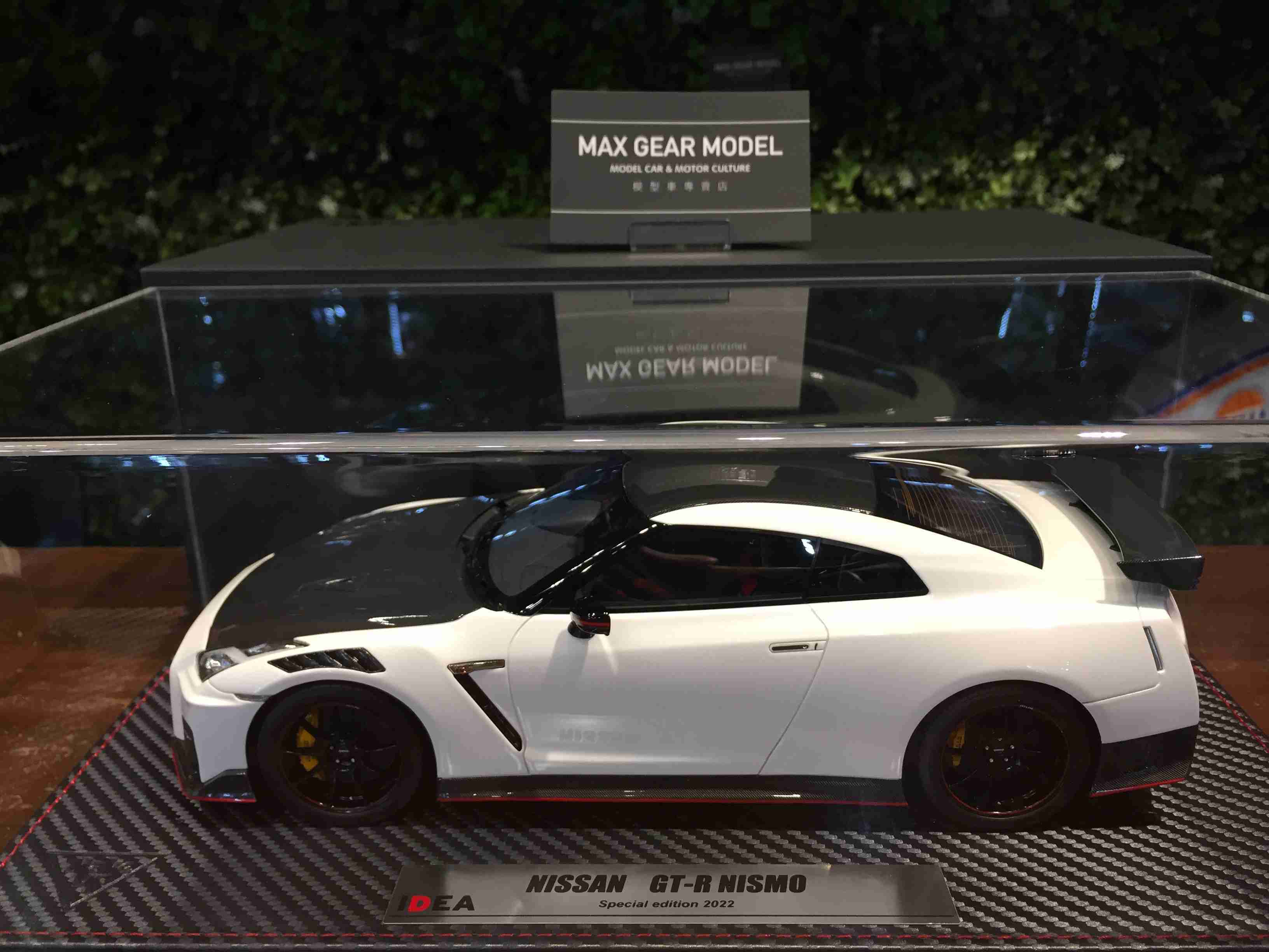 1/18 MakeUp Nissan GT-R R35 NISMO Special 2022 IM060B【MGM】 - Max Gear ...