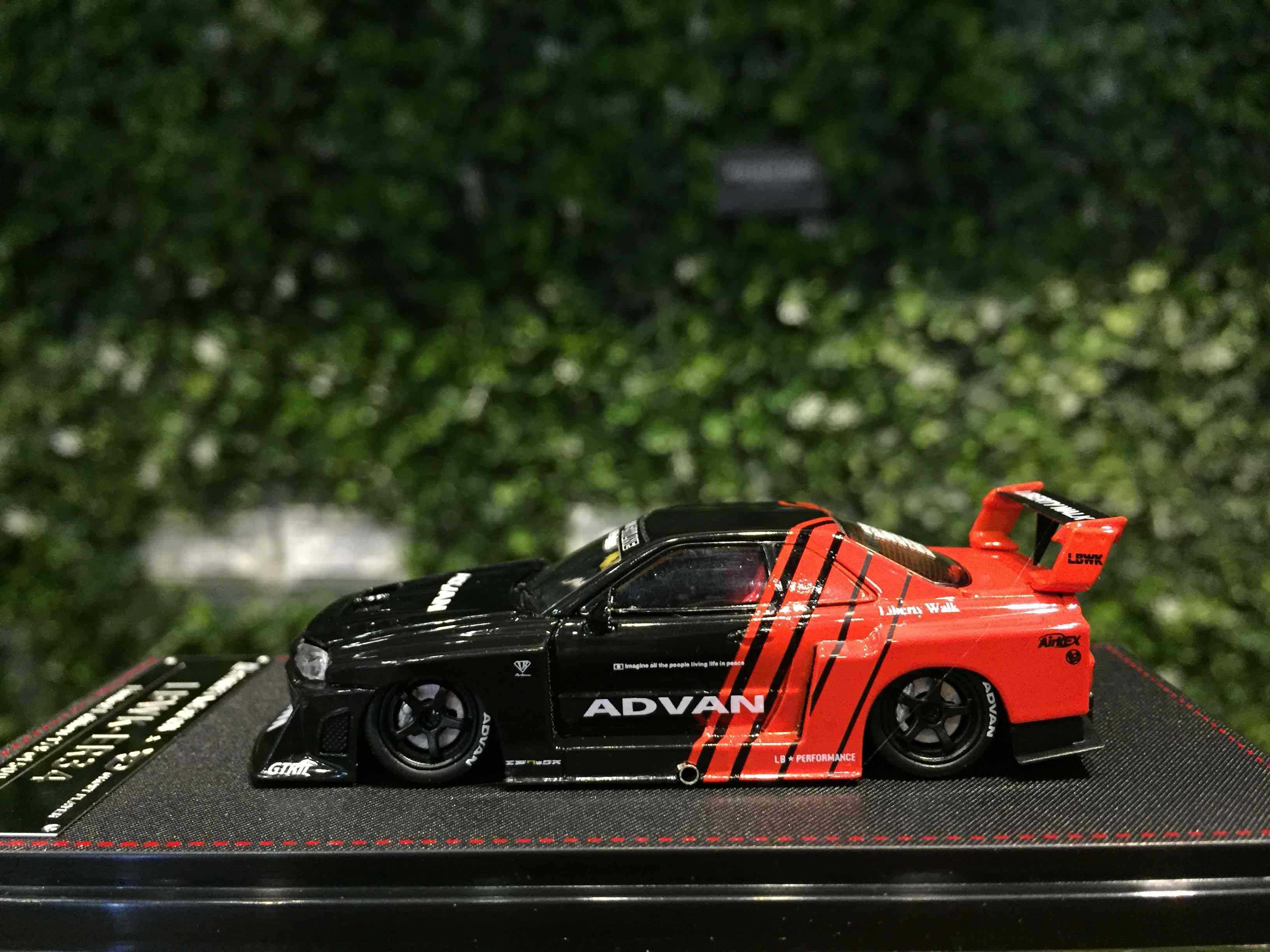 1/64 StreetWeapon LBWK Nissan Skyline GT-R (R34) Advan【MGM】 - Max Gear ...