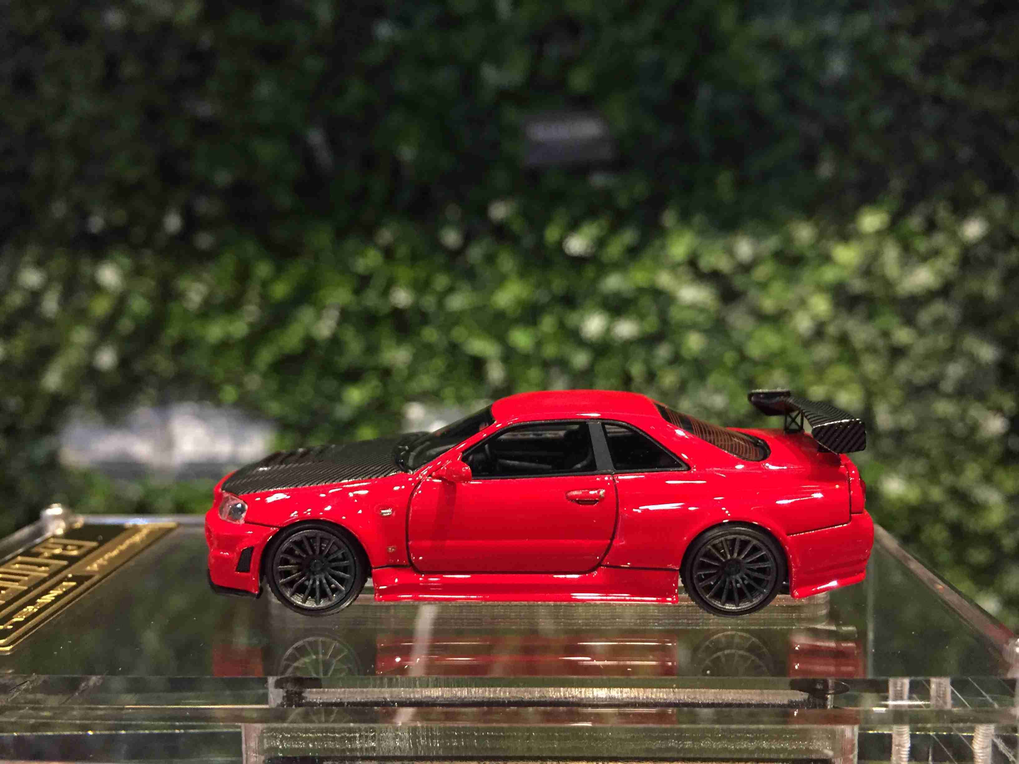 1/64 Ignition Nismo Nissan R34 GT-R R-tune Red IG2578【MGM】 - Max Gear ...