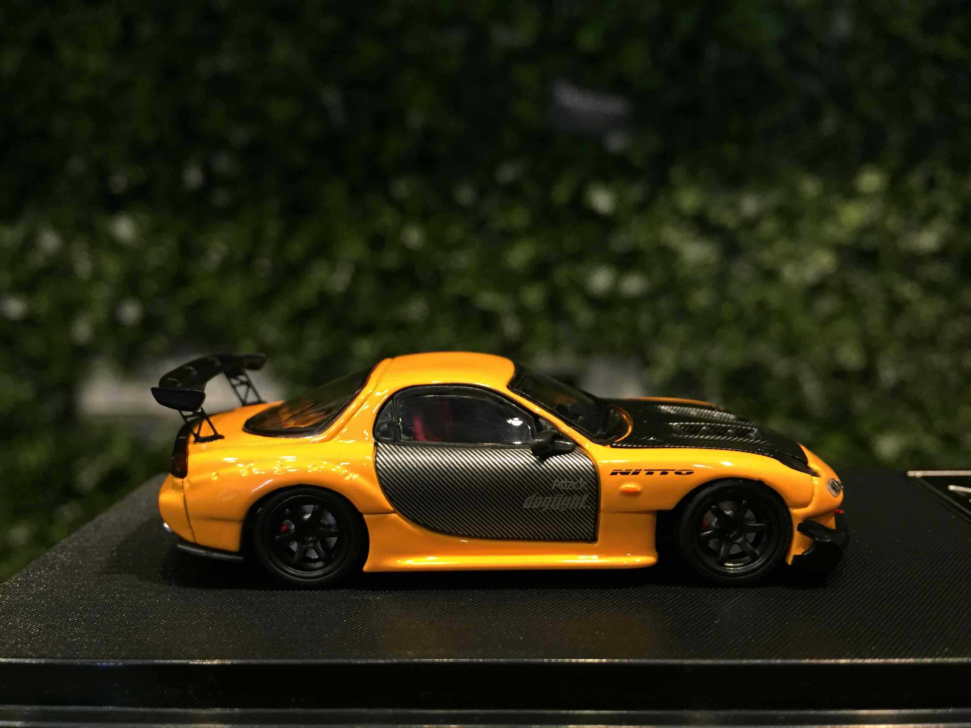 1/64 BSC Mazda RX-7 (FD3S) RE Amemiya Orange【MGM】 - Max Gear Model 模型店 | 購物橘子