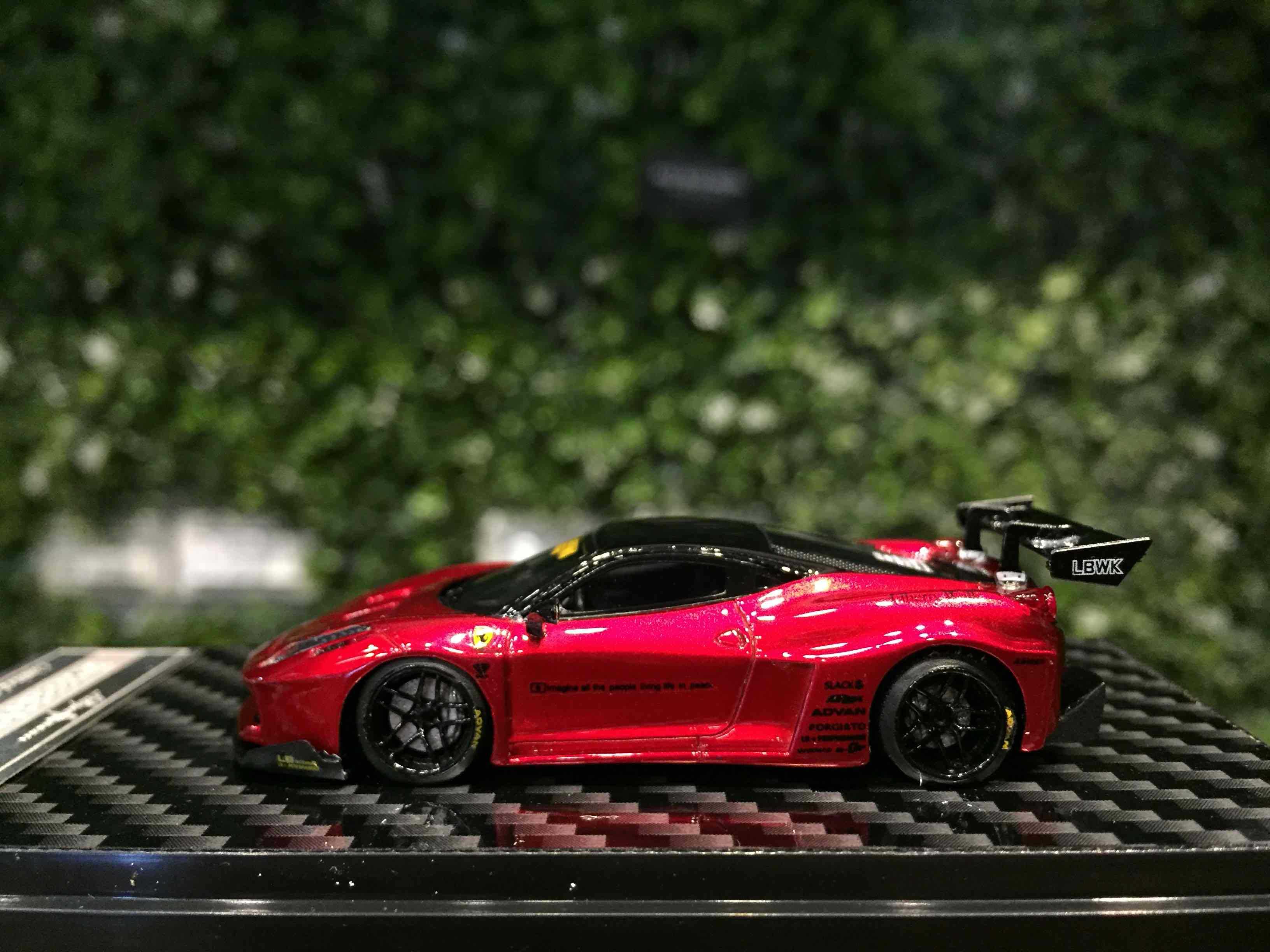 1/64 Qidian LBWK Ferrari 458 GT Metallic Red【MGM】 - Max Gear Model 模型店 ...