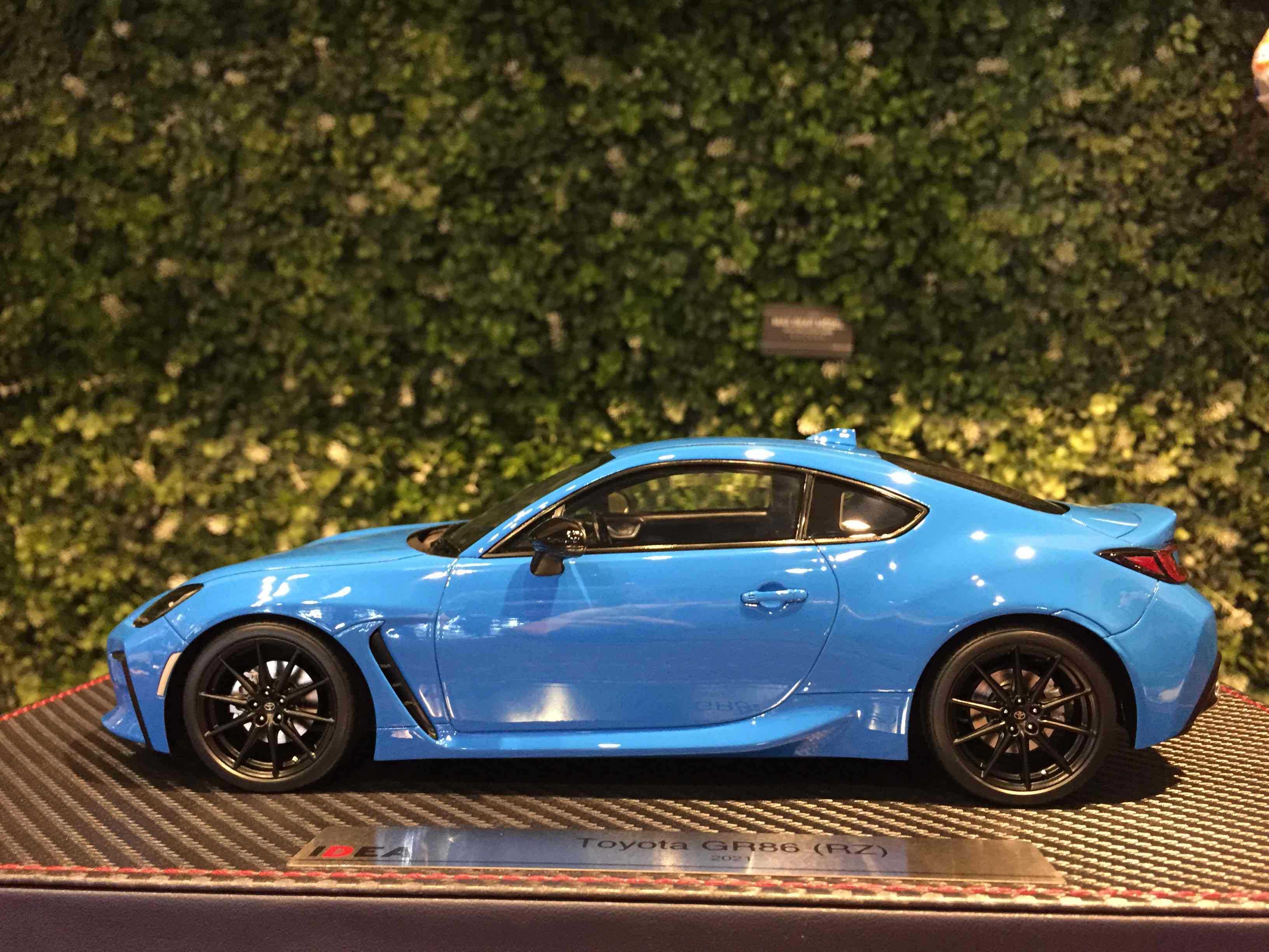 1/18 MakeUp Toyota GR86 RZ 2021 Bright Blue IM075D【MGM】 - Max Gear ...