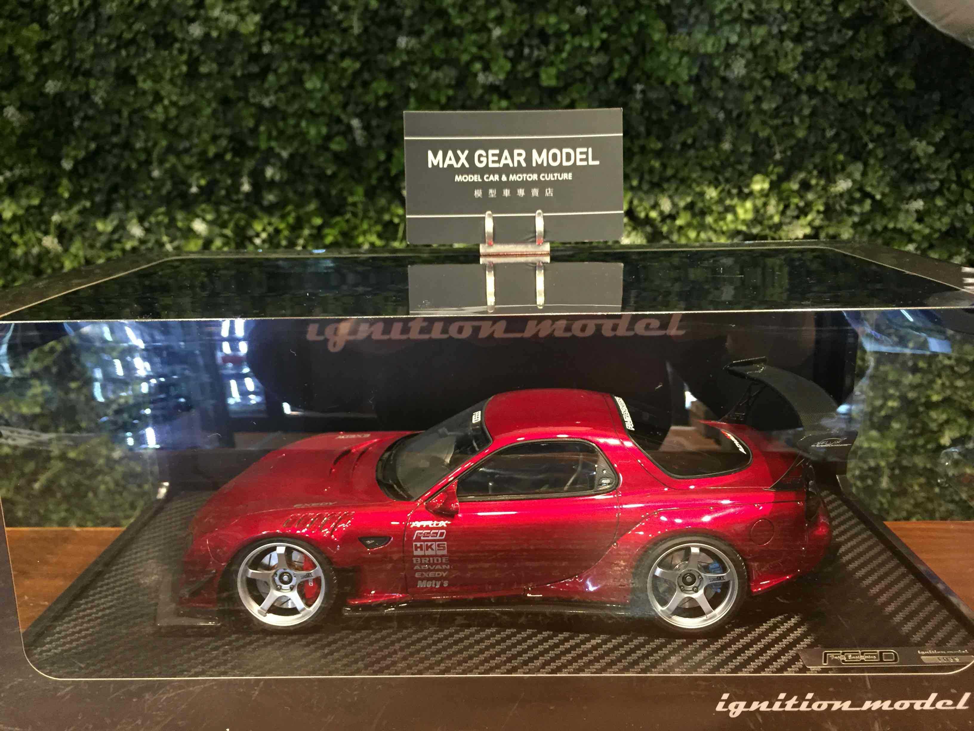 1/18 Ignition FEED Afflux GT3 RX-7 (FD3S) Red IG2961【MGM】 - Max Gear Model 模型店-線上購物| 有閑購物