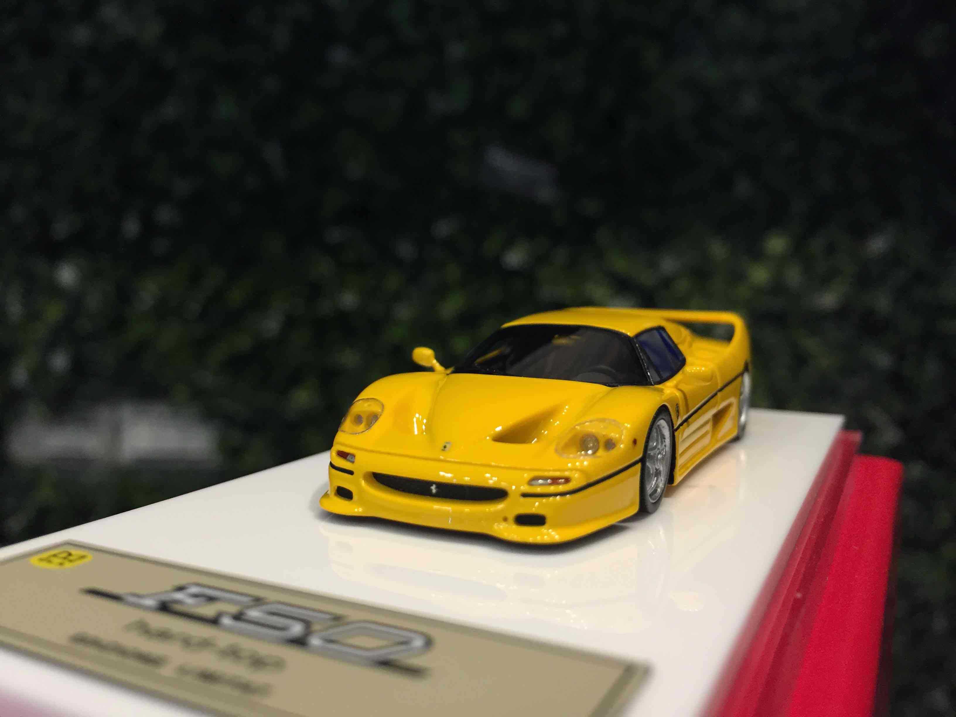 1/64 DMH Ferrari F50 Hard-Top Metallic Yellow DM64A019【MGM】 - Max Gear Model 模型店 | 購物橘子