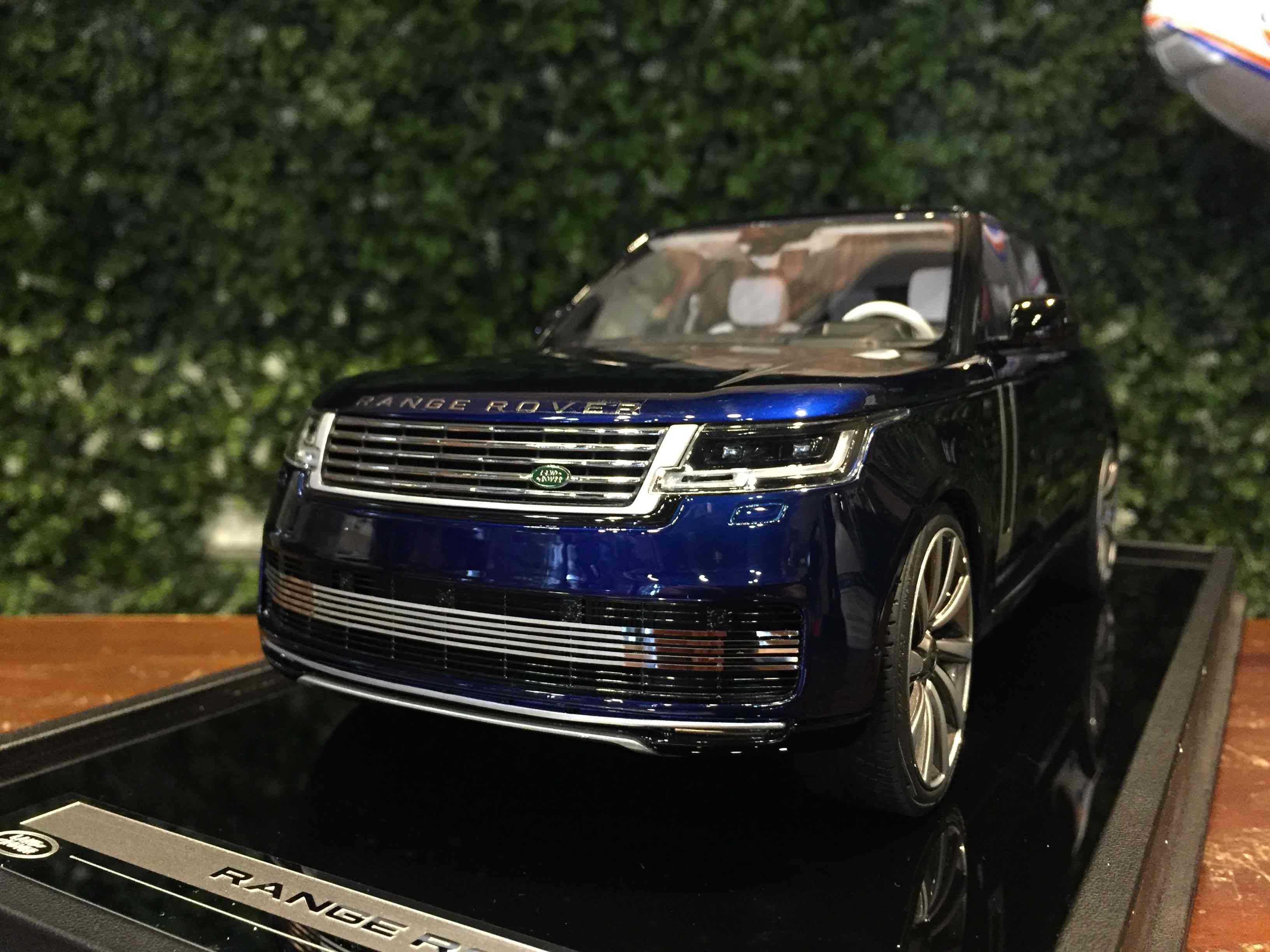 1/18 Motorhelix Range Rover Autobiography Blue MH026CB【MGM】 - Max Gear ...