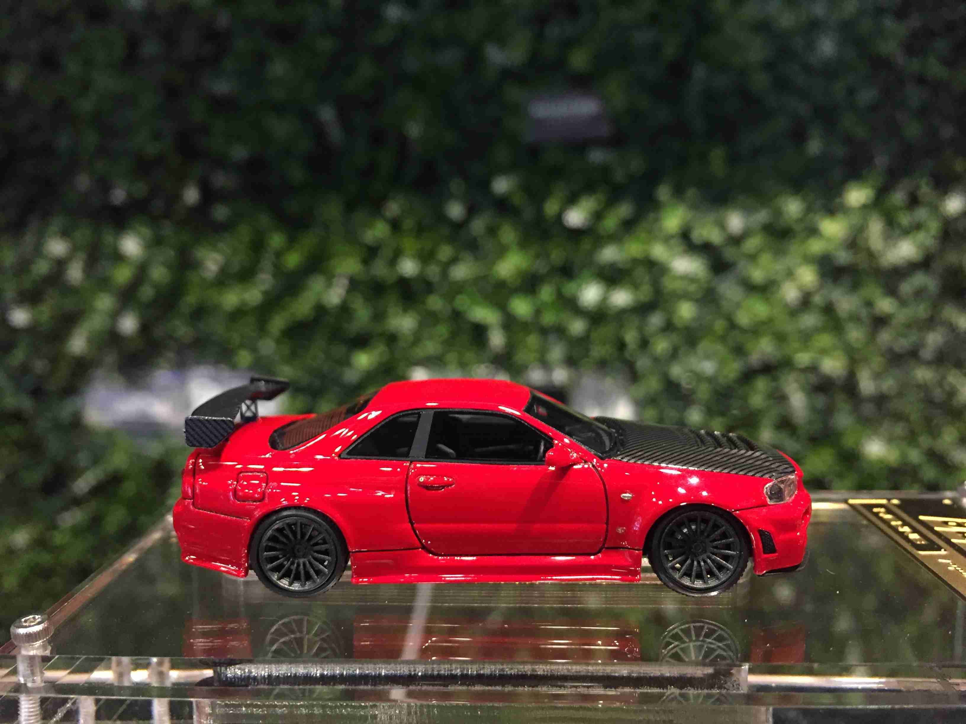 1/64 Ignition Nismo Nissan R34 GT-R R-tune Red IG2578【MGM】 - Max Gear ...