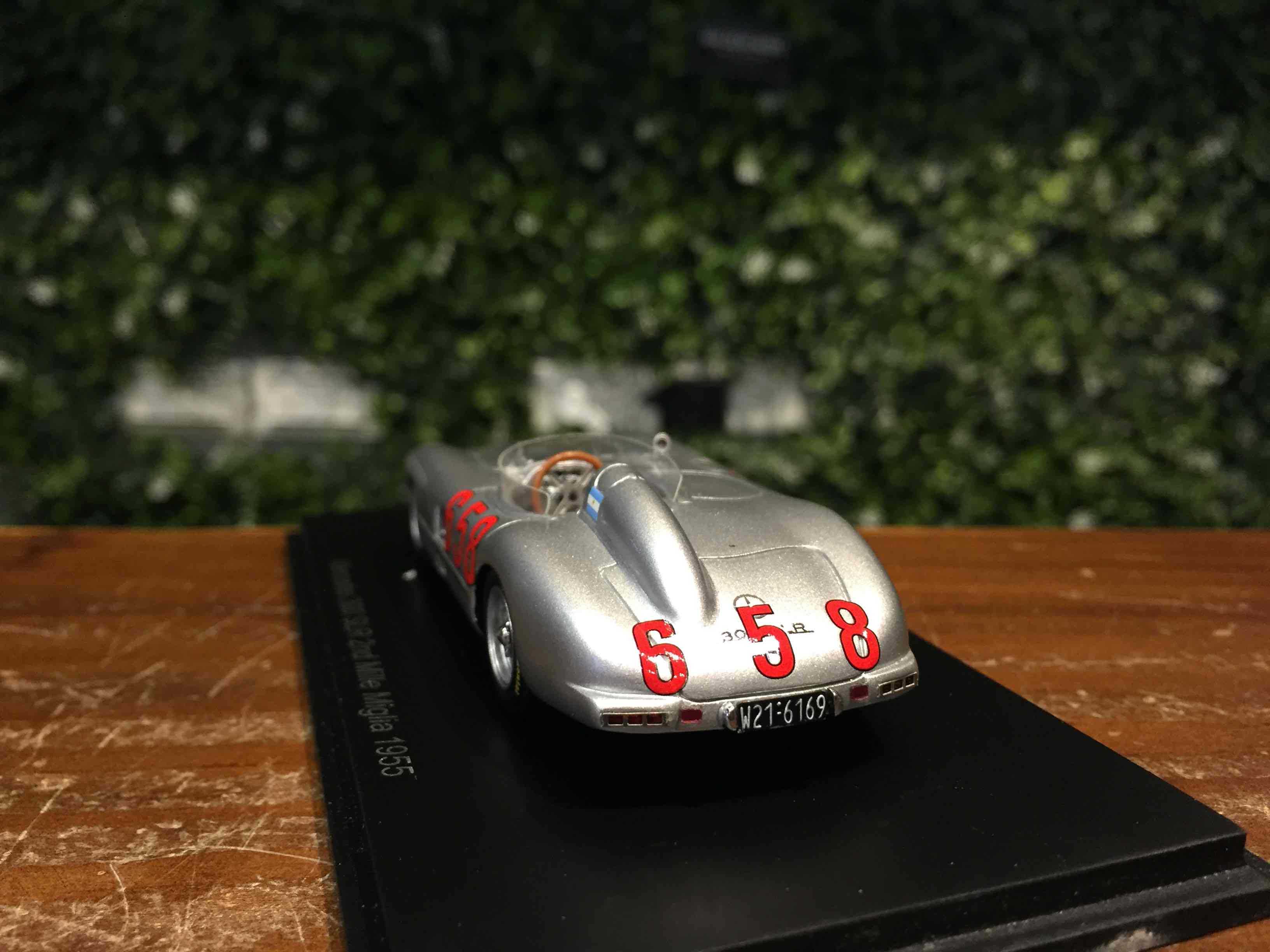 1/43 Spark Mercedes 300 SLR #658 2nd Mille Miglia S5857【MGM】 - Max Gear ...