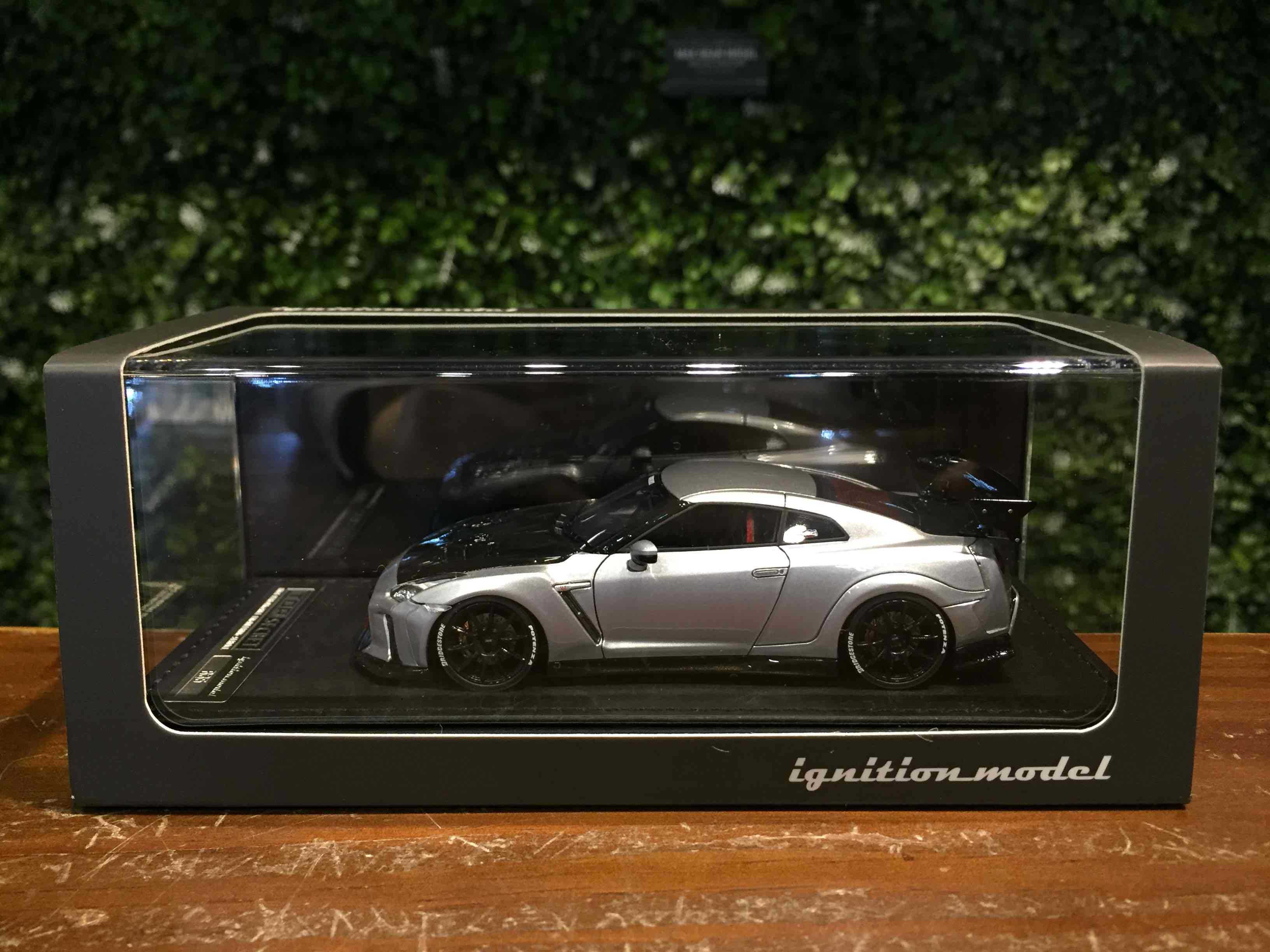 1/43 Ignition TOP SECRET GT-R (R35) Silver IG1539【MGM】 - Max Gear Model ...