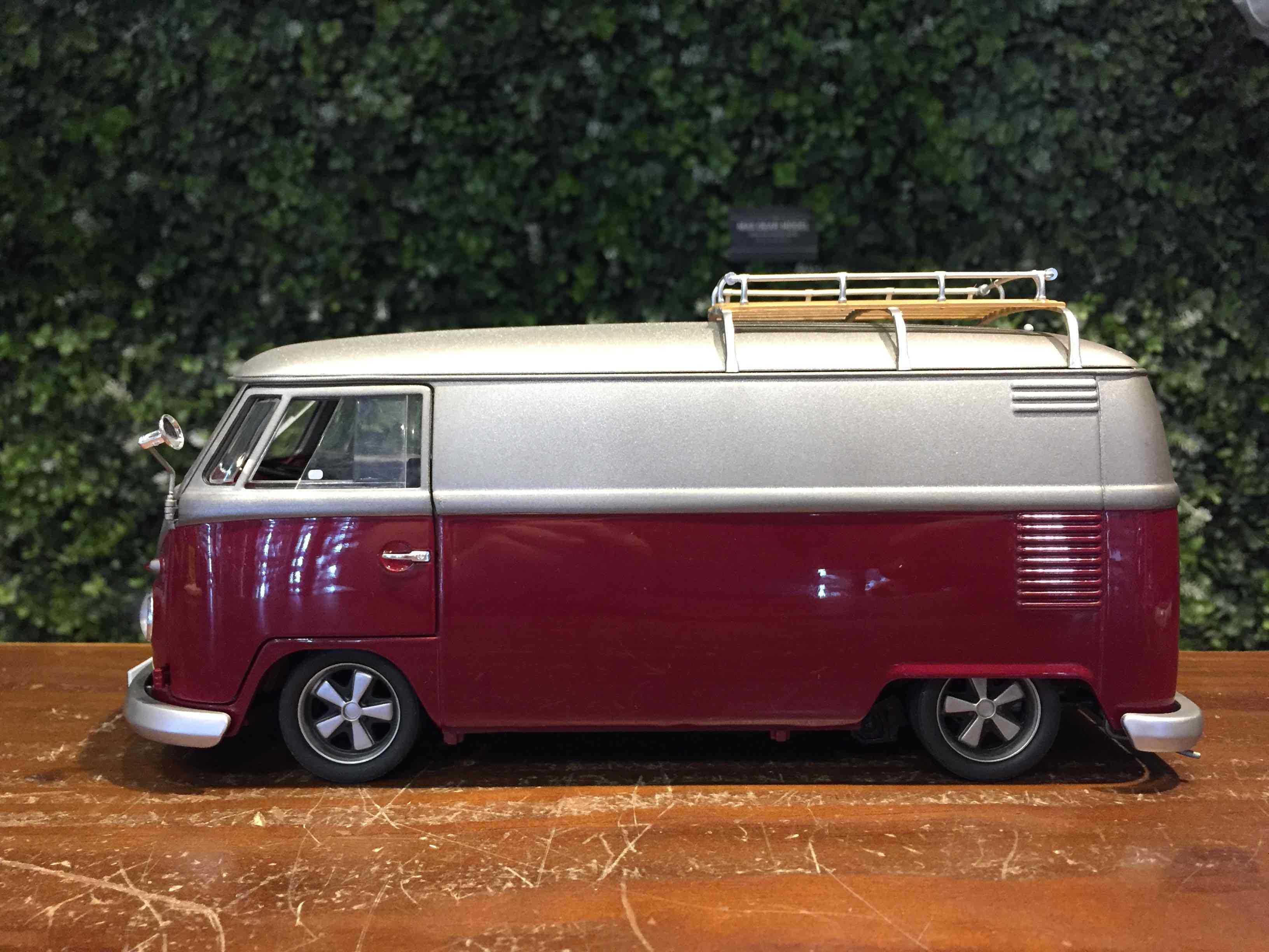 1/18 Schuco Volkswagen VW T1 Lowrider RedGrey 450045600【MGM】 - Max Gear Model 模型店 | 購物橘子