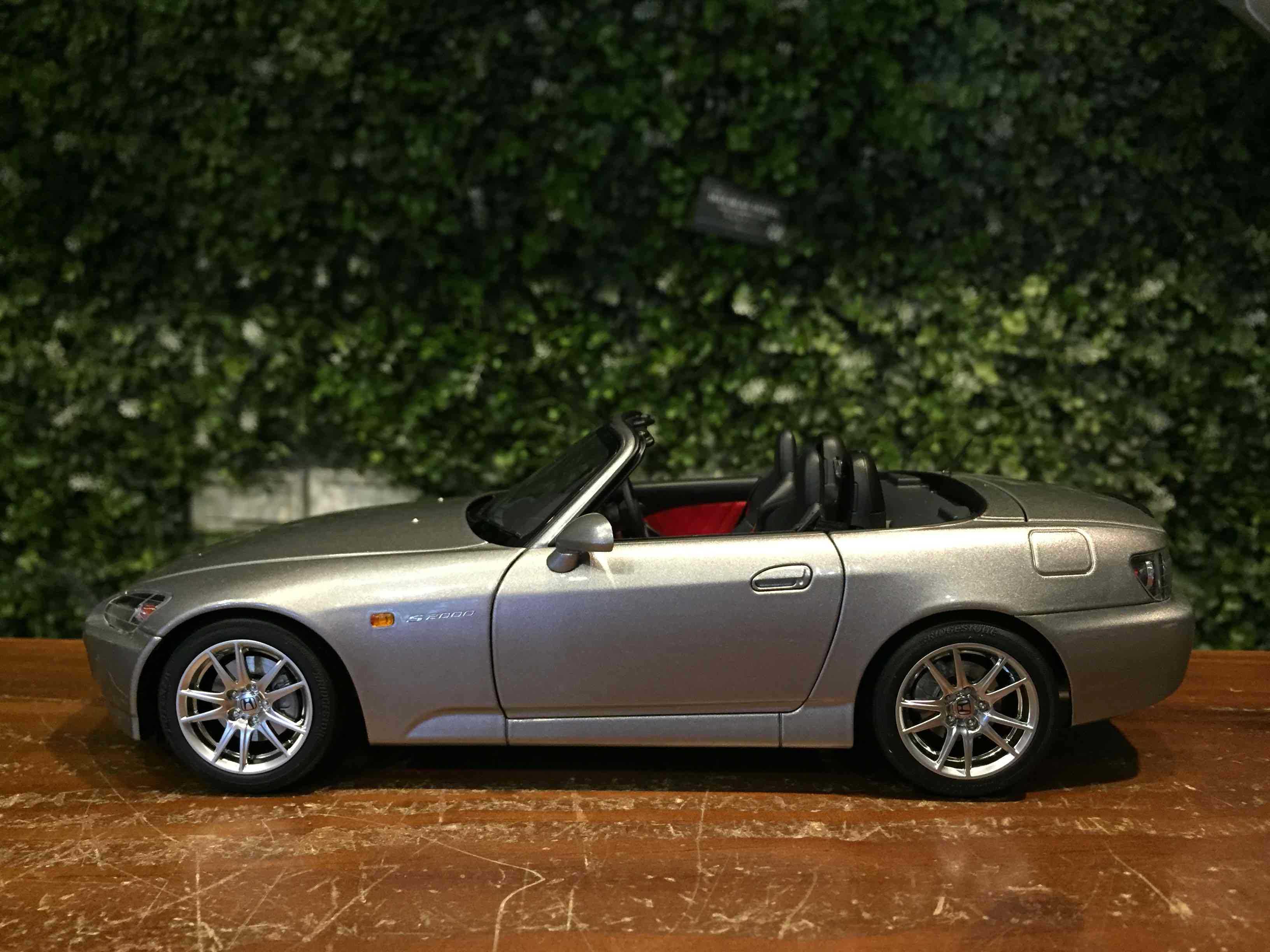 1/18 Motorhelix Honda S2000 (AP2) Silver Met M85108【MGM】 - Max Gear ...