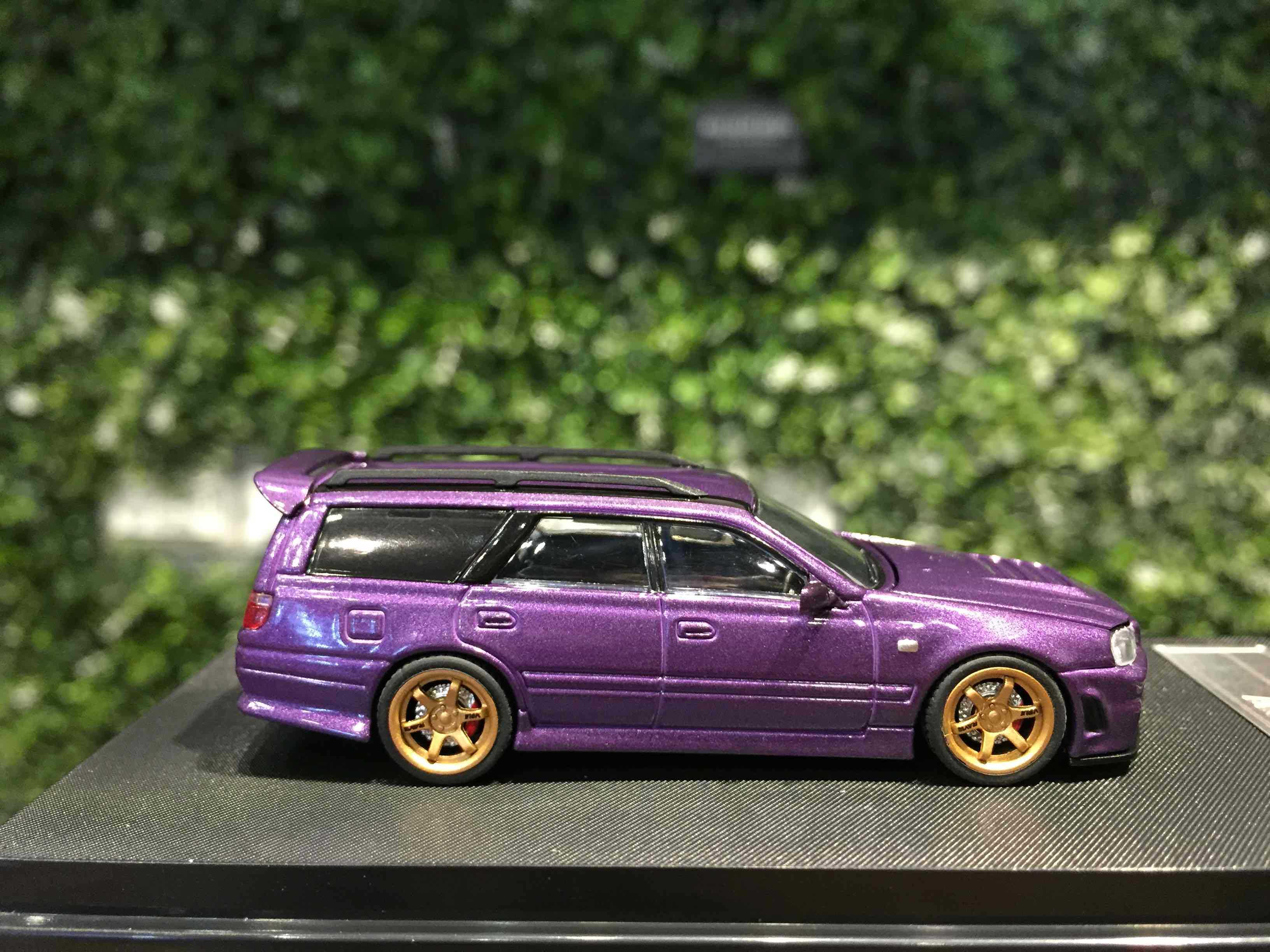 1/64 Zoom Nissan Stagea GTR R34 Opened Bonnet Purple【MGM】 - Max Gear ...