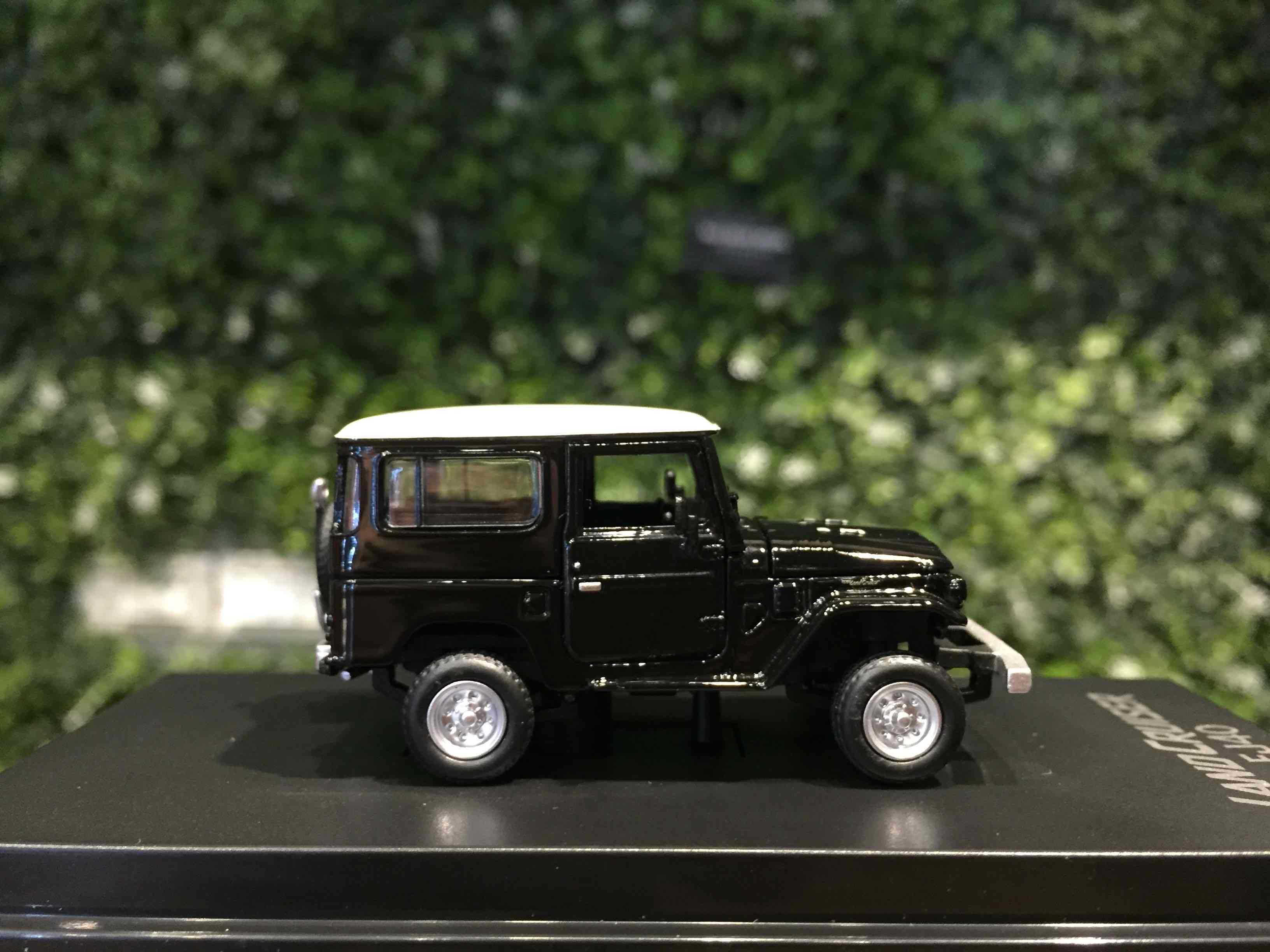 1/64 HF Toyota Land Cruiser FJ40 Black HF64FJ4012BK【MGM】 - Max Gear ...