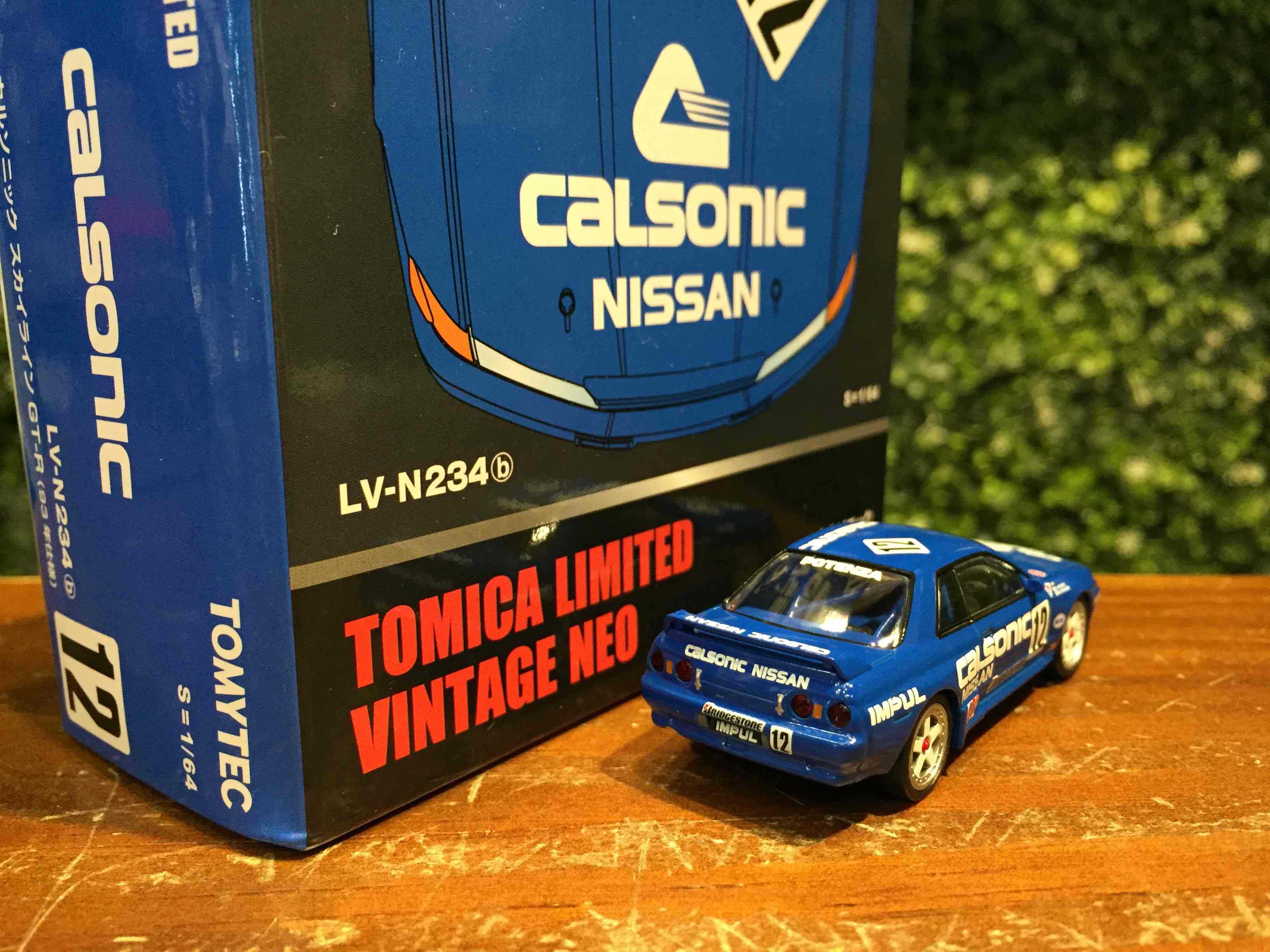 1/64 Tomica Calsonic Skyline GT-R R32 1993 LV-N234b【MGM】 - Max Gear ...