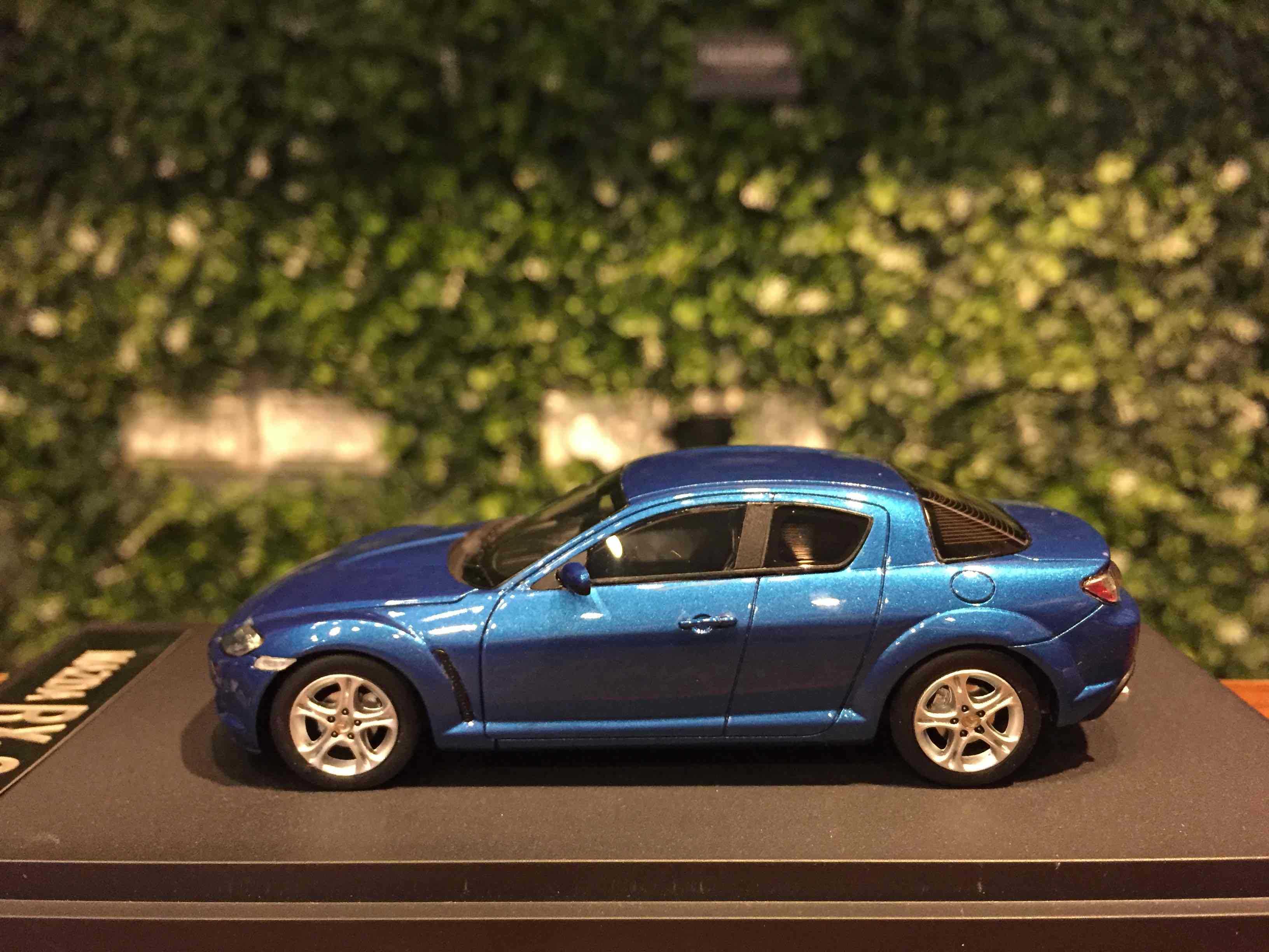 1/43 Mark43 Mazda RX-8 (SE3P) Blue Metallic PM4342BL【MGM】 - Max Gear Model 模型店 | 購物橘子