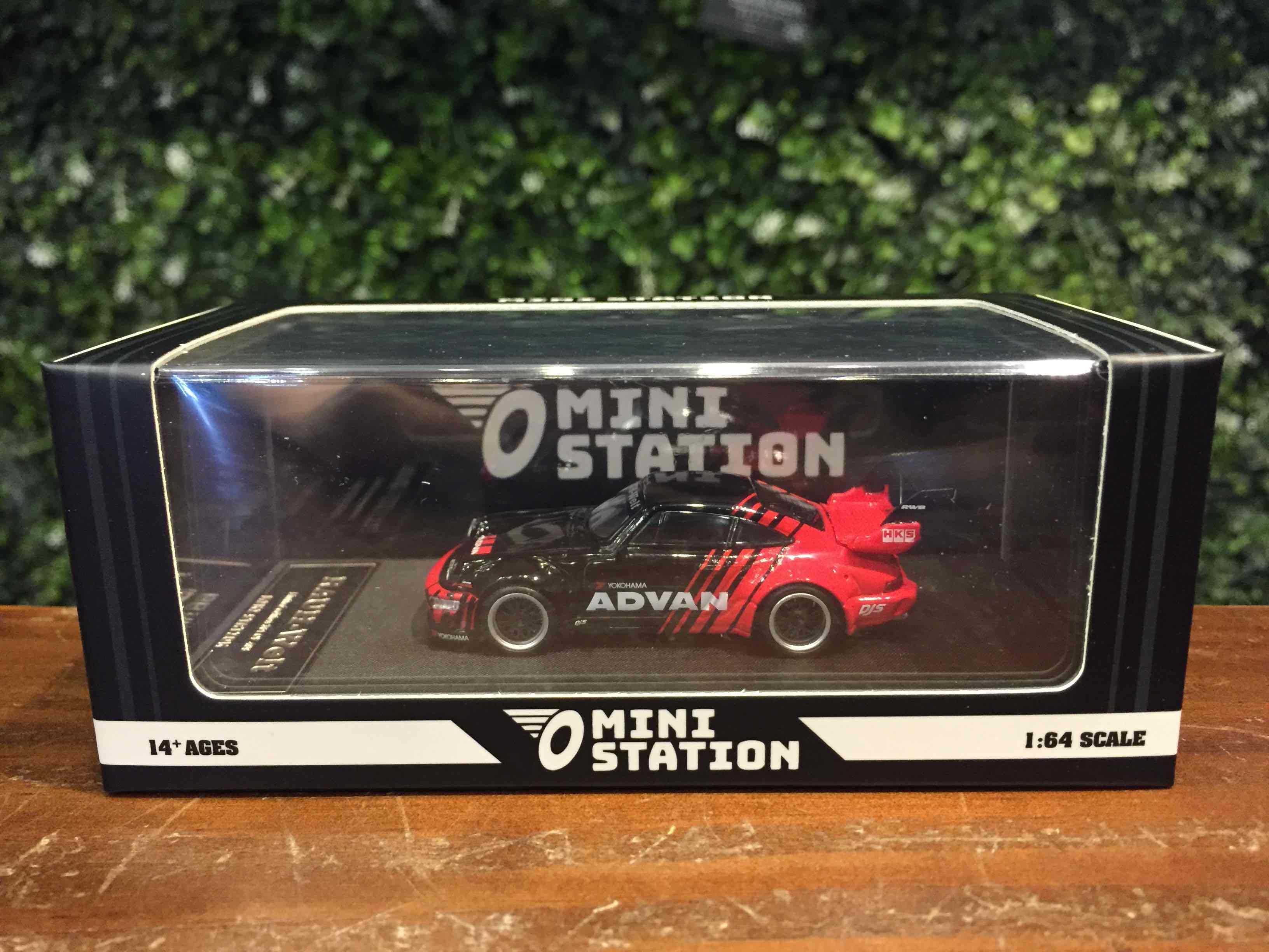 1/64 MiniStation RWB Porsche 911 (964) Advan MS640864【MGM】 - Max Gear ...