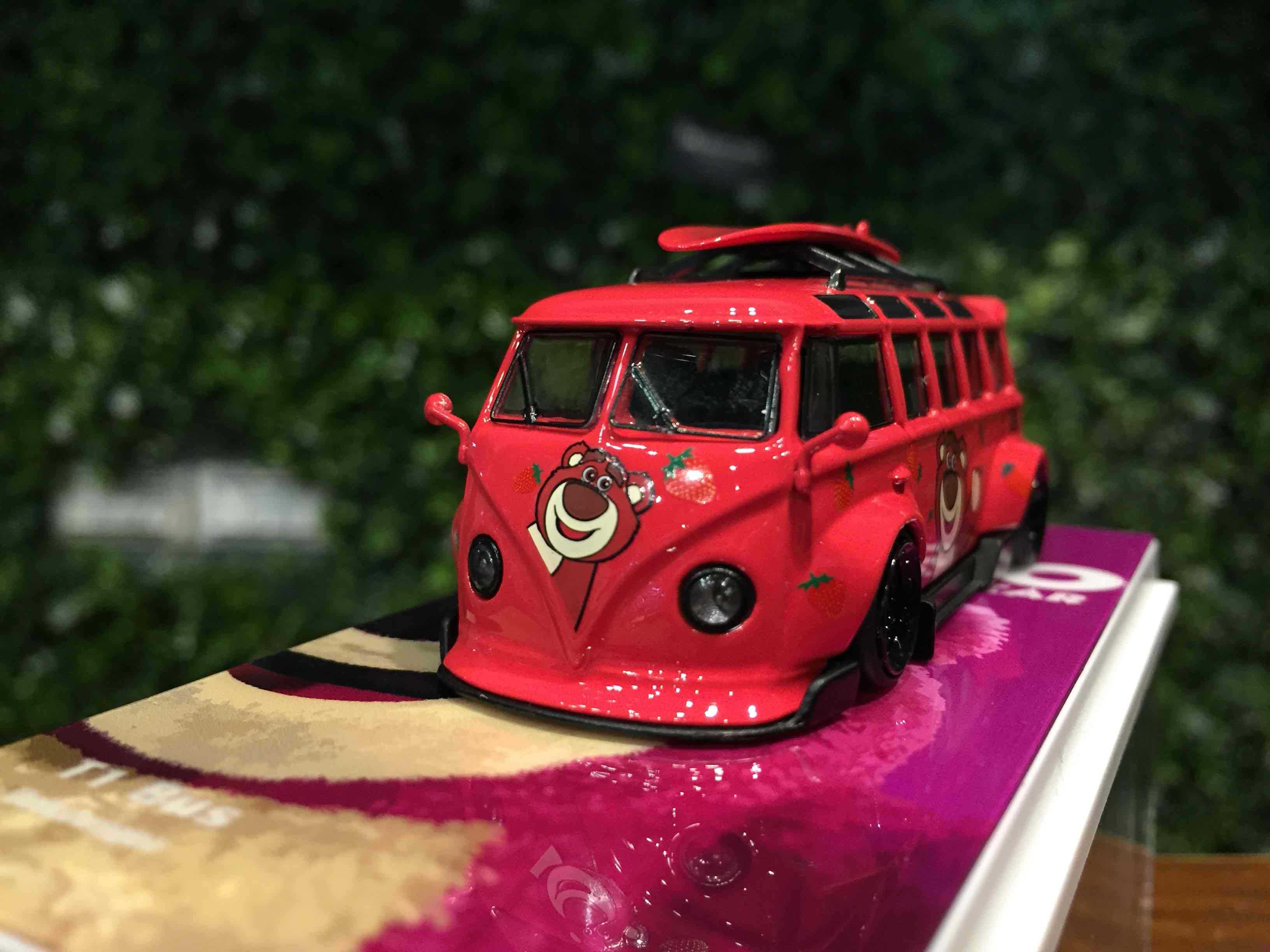 1/64 Flame Volkswagen VW T1 Kombi Strawberry Bear【MGM】 - Max Gear Model ...