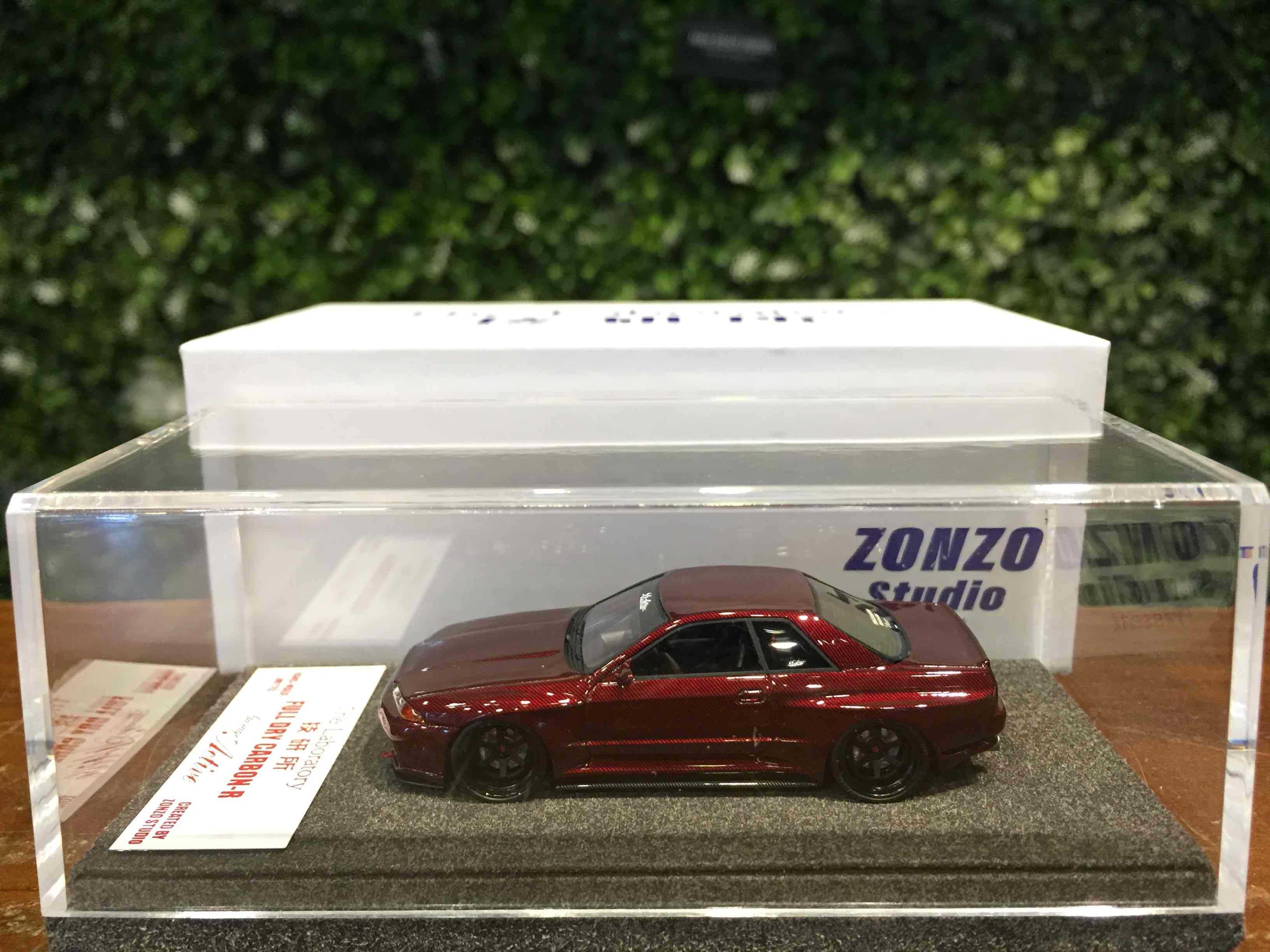 1/64 技研 Garage Active GT-R (R32) Carbon Red ZTL001B【MGM】 - Max Gear ...