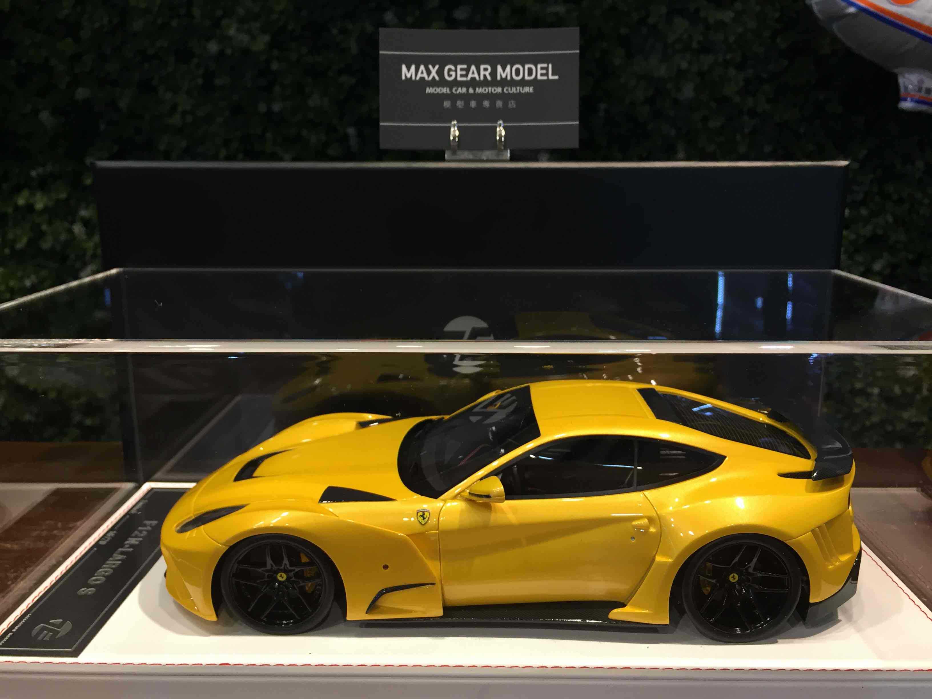 1/18 TE Novitec Ferrari F12 Giallo Modena【MGM】 - Max Gear Model 模型店 | 購物橘子