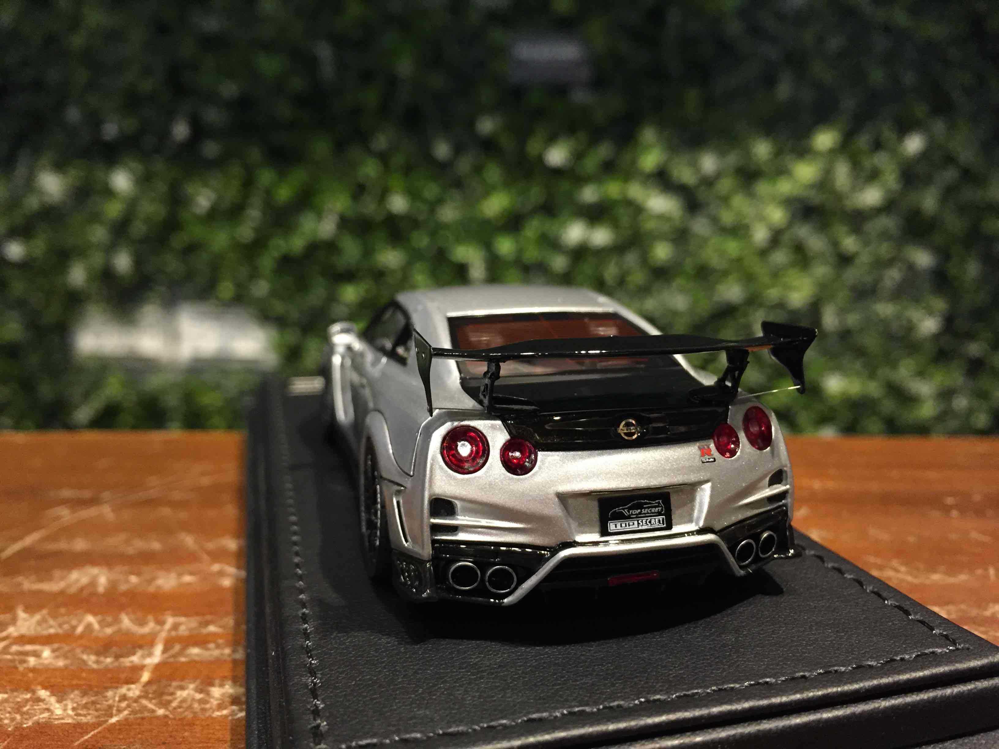 1/43 Ignition TOP SECRET GT-R (R35) Silver IG1539【MGM】 - Max Gear Model ...