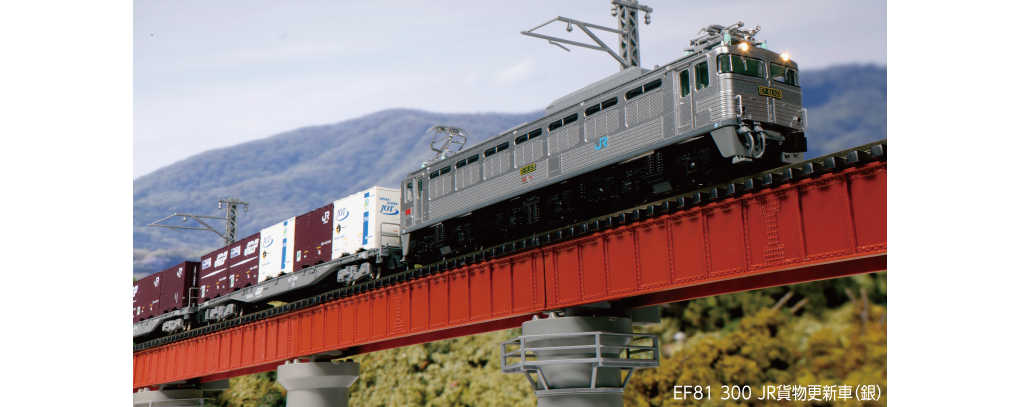 Mini 現貨 Kato 3067-3 N規 EF81 300 JR貨物列車.銀.電車 - 微縮世界 | 購物橘子