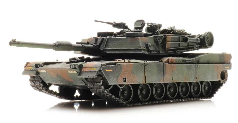 Mini 預購中 Artitec 6870139 HO規 US Army M1A1 美國坦克.迷彩 - 微縮世界 | 購物橘子