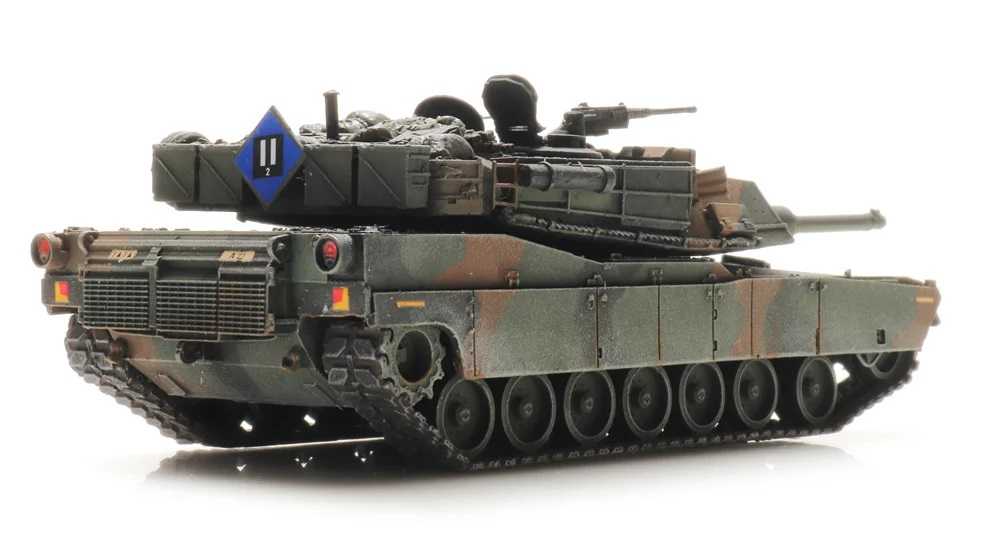 Mini 預購中 Artitec 6870139 HO規 US Army M1A1 美國坦克.迷彩 - 微縮世界 | 購物橘子
